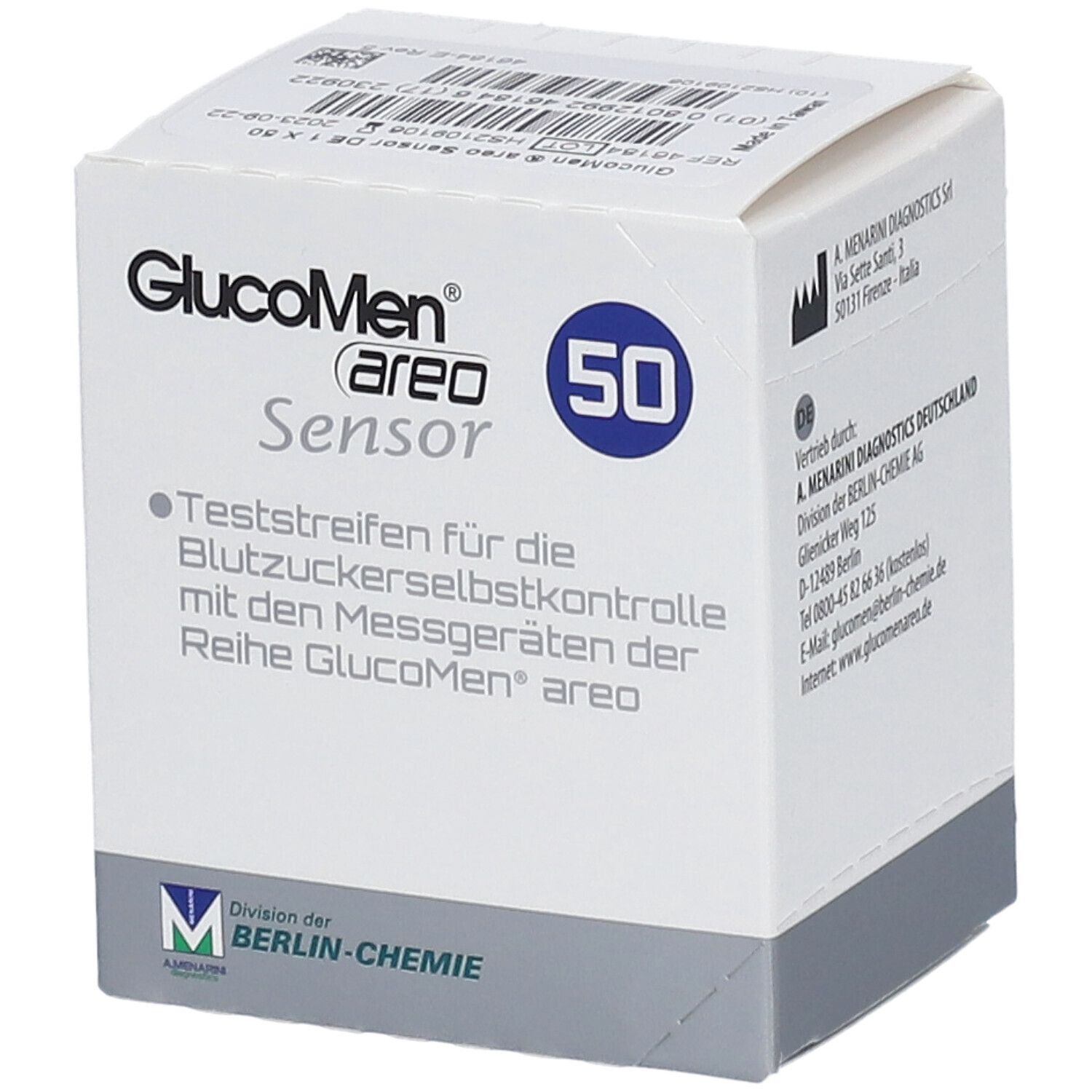 GLUCOMEN areo Sensor Teststreifen 50 pc(s) - Redcare Apotheke