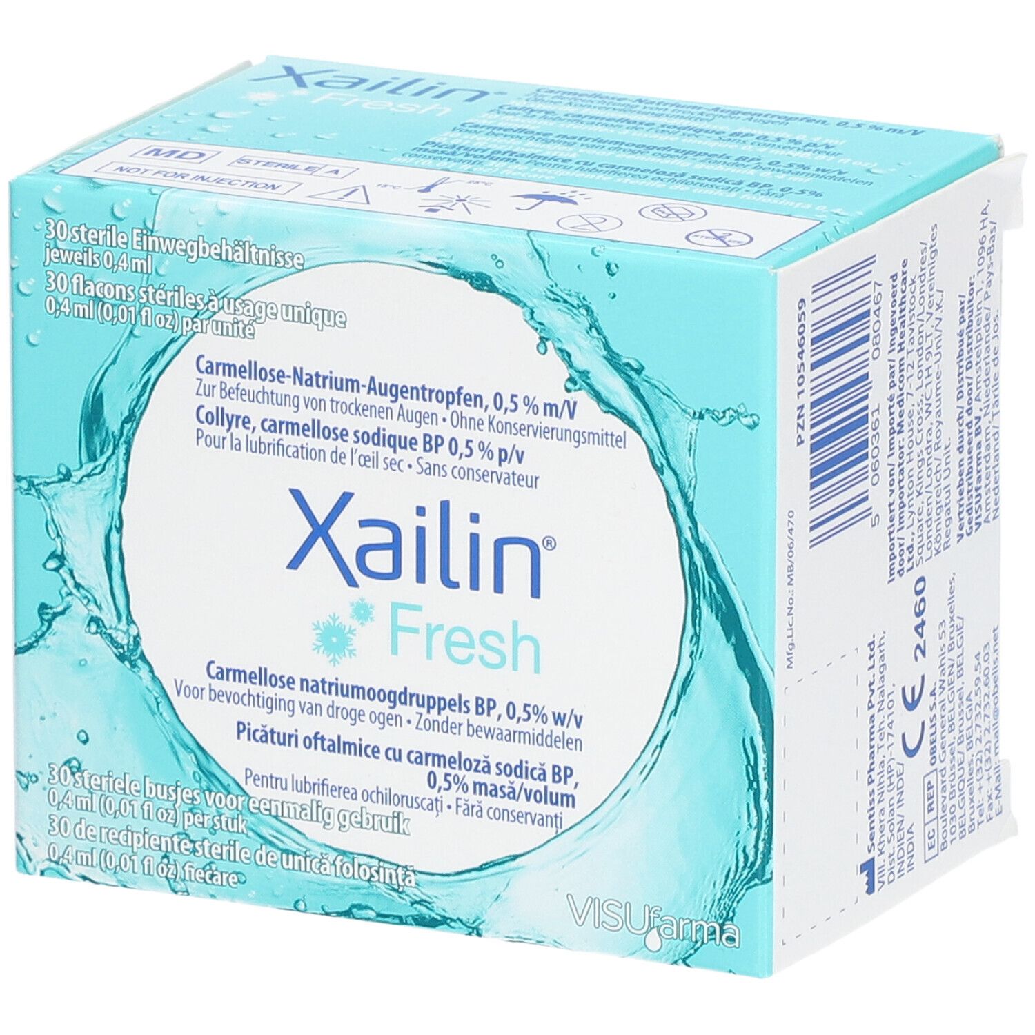 XAILIN Fresh Augentropfen 30x0,4 ml - Redcare Apotheke