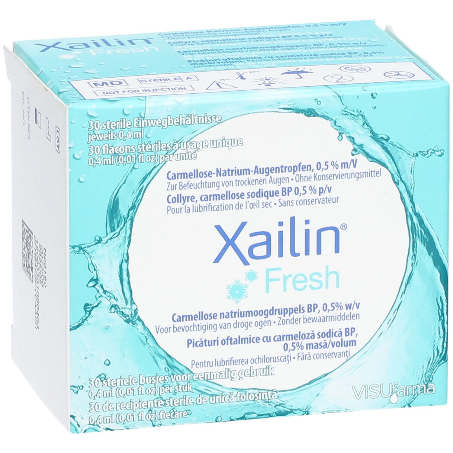 XAILIN Fresh Augentropfen 30x0,4 ml - Redcare Apotheke