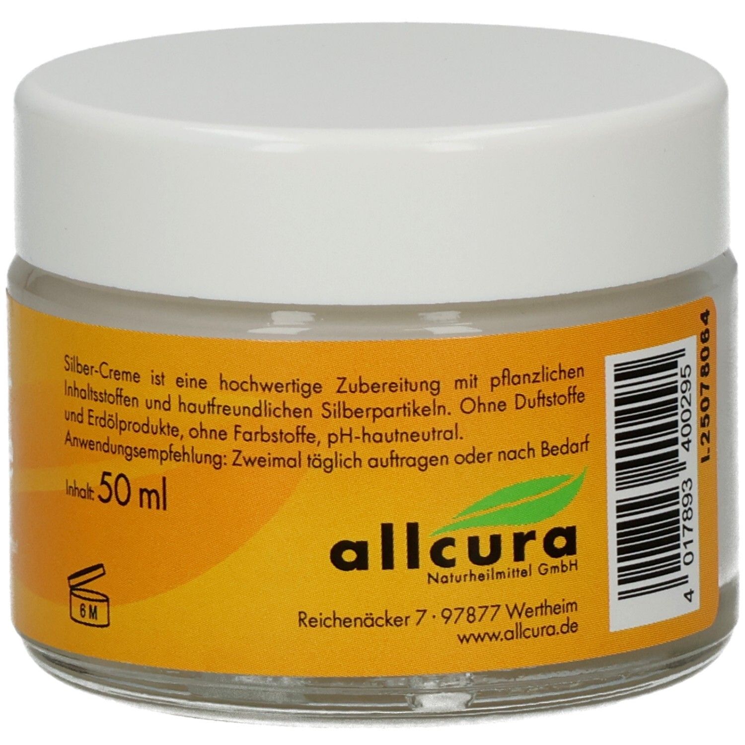 allcura Crème d'argent 50 ml - Redcare Apotheke