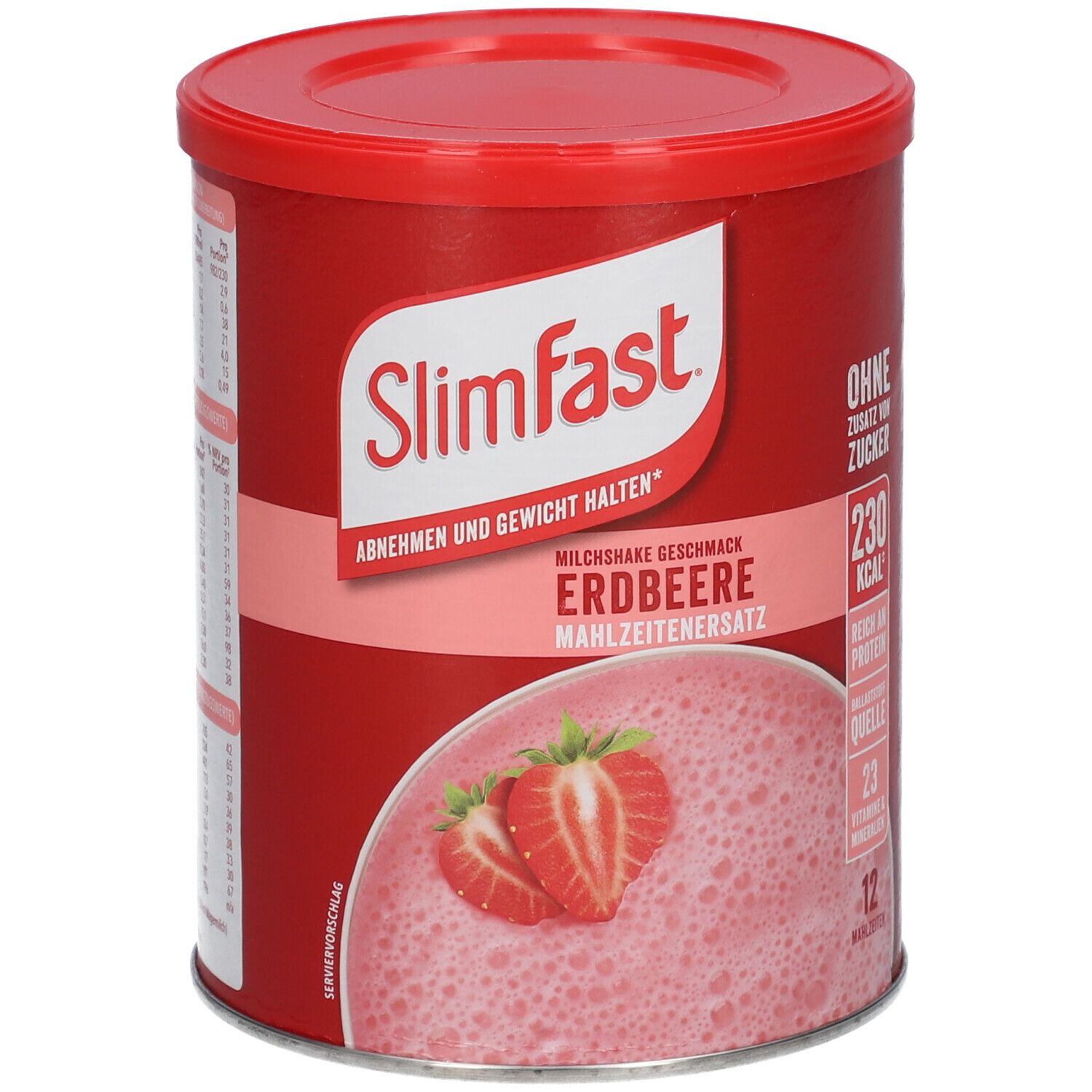 Slim Fast Milchshake-Pulver Erdbeere 438 g - Redcare Apotheke