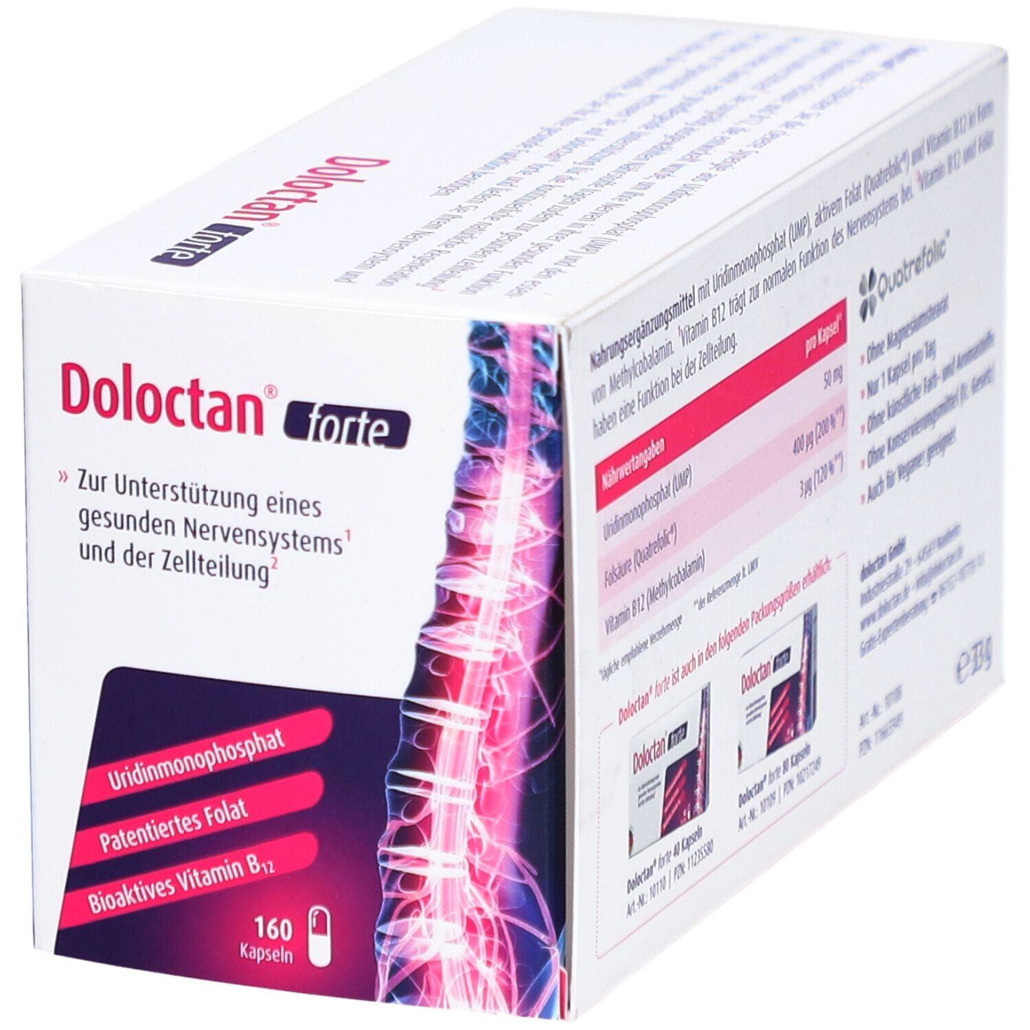 ZeinPharma Doloctan® forte Capsules 160 pc(s) - Redcare Apotheke