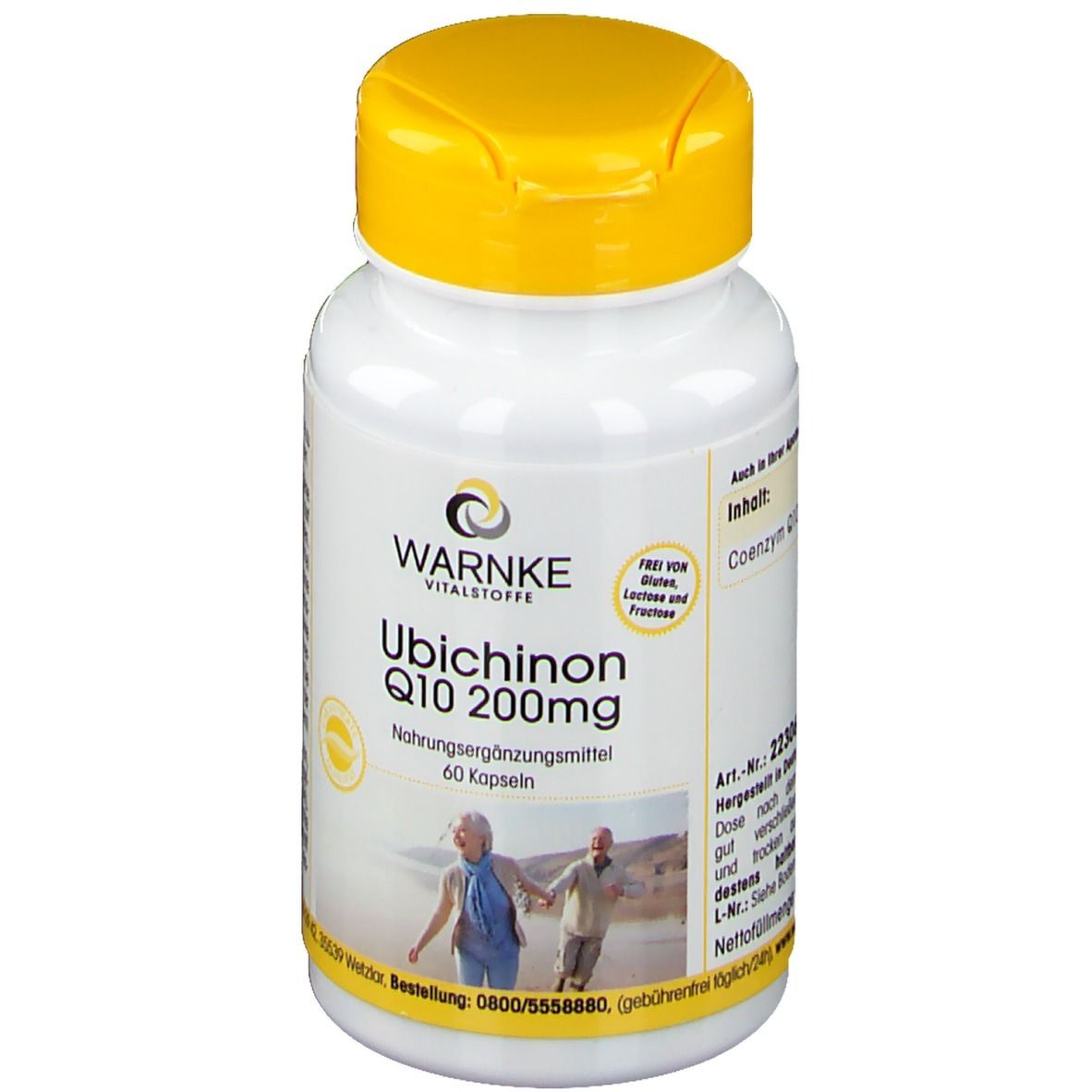 WARNKE Ubichinon Q10 200 mg 60 pc(s) - Redcare Apotheke