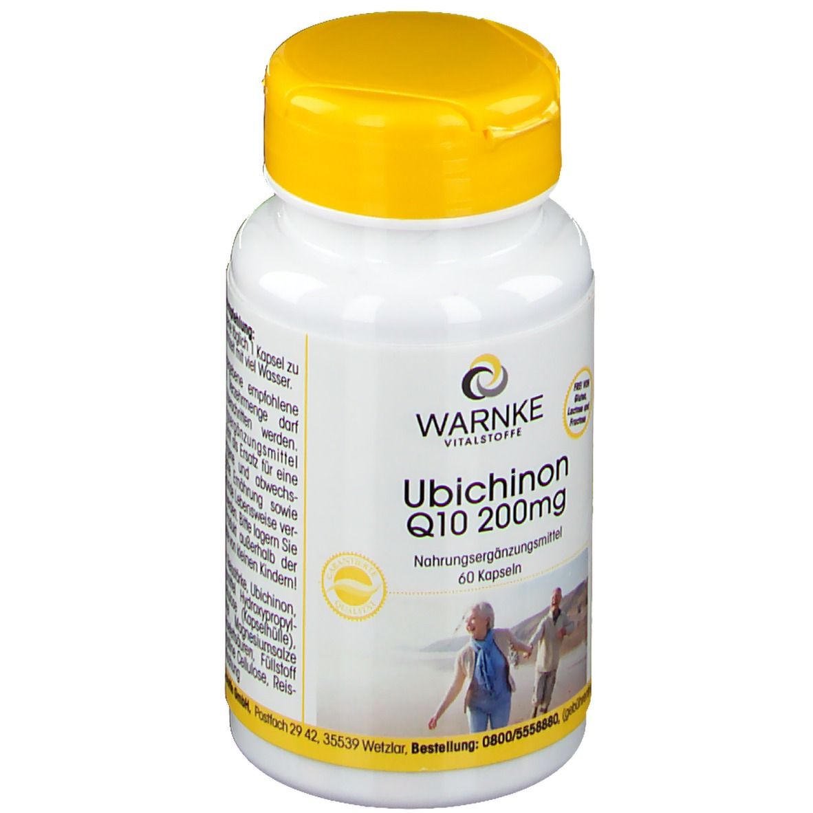 WARNKE Ubichinon Q10 200 mg 60 pc(s) - Redcare Apotheke