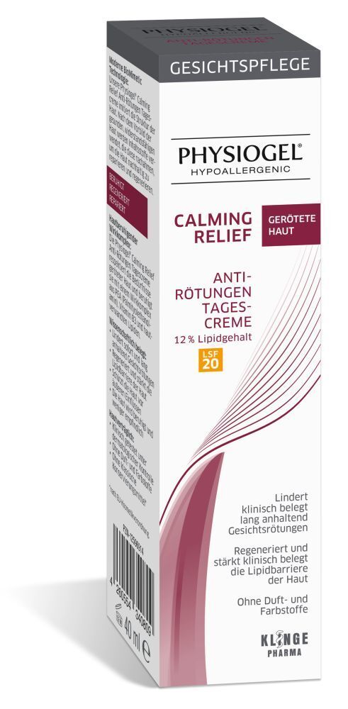 PHYSIOGEL Calming Relief Crème de jour anti-rougeurs SPF 20 40 ml ...