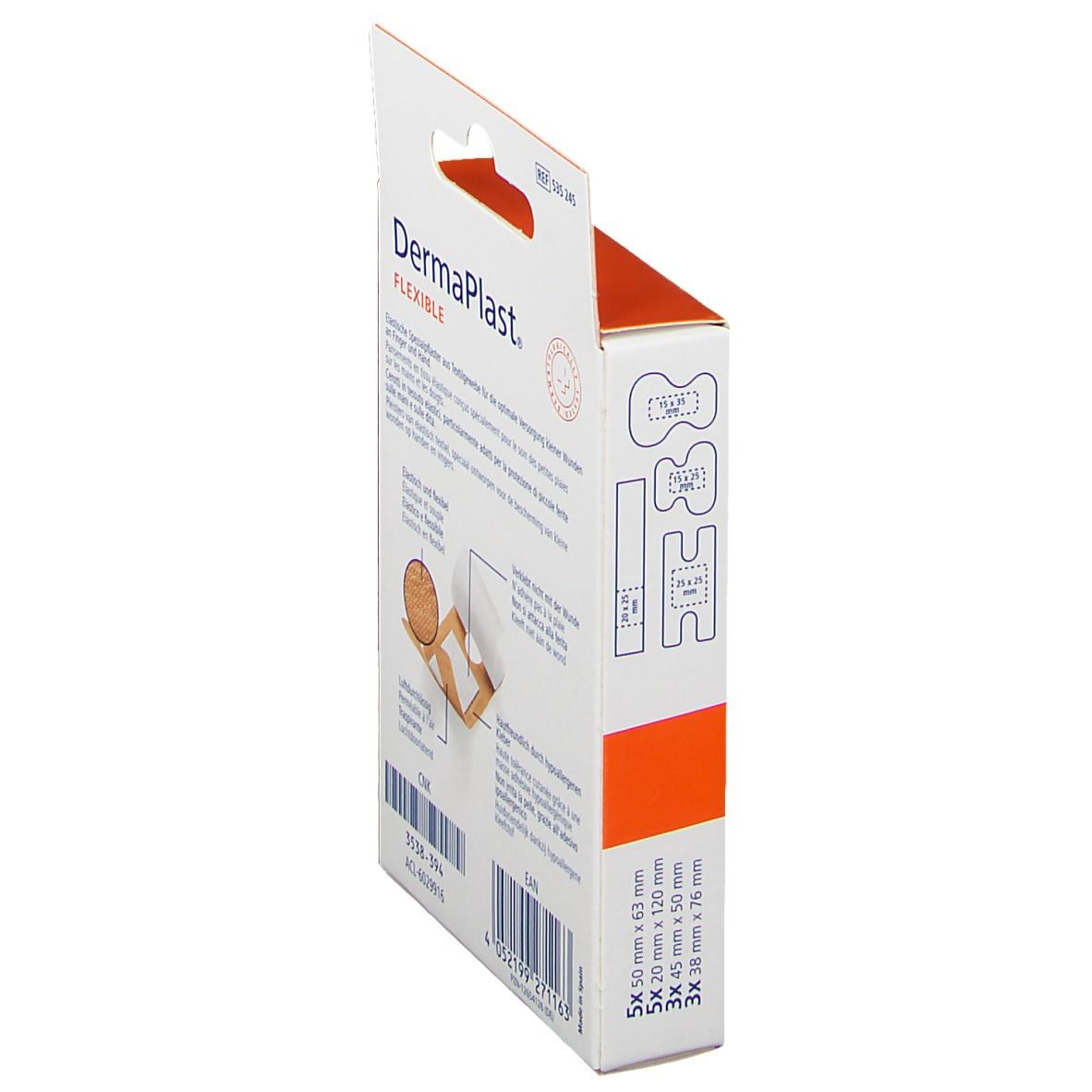 DermaPlast® Flexible Fingerpflaster-Mix 16 St - Redcare Apotheke