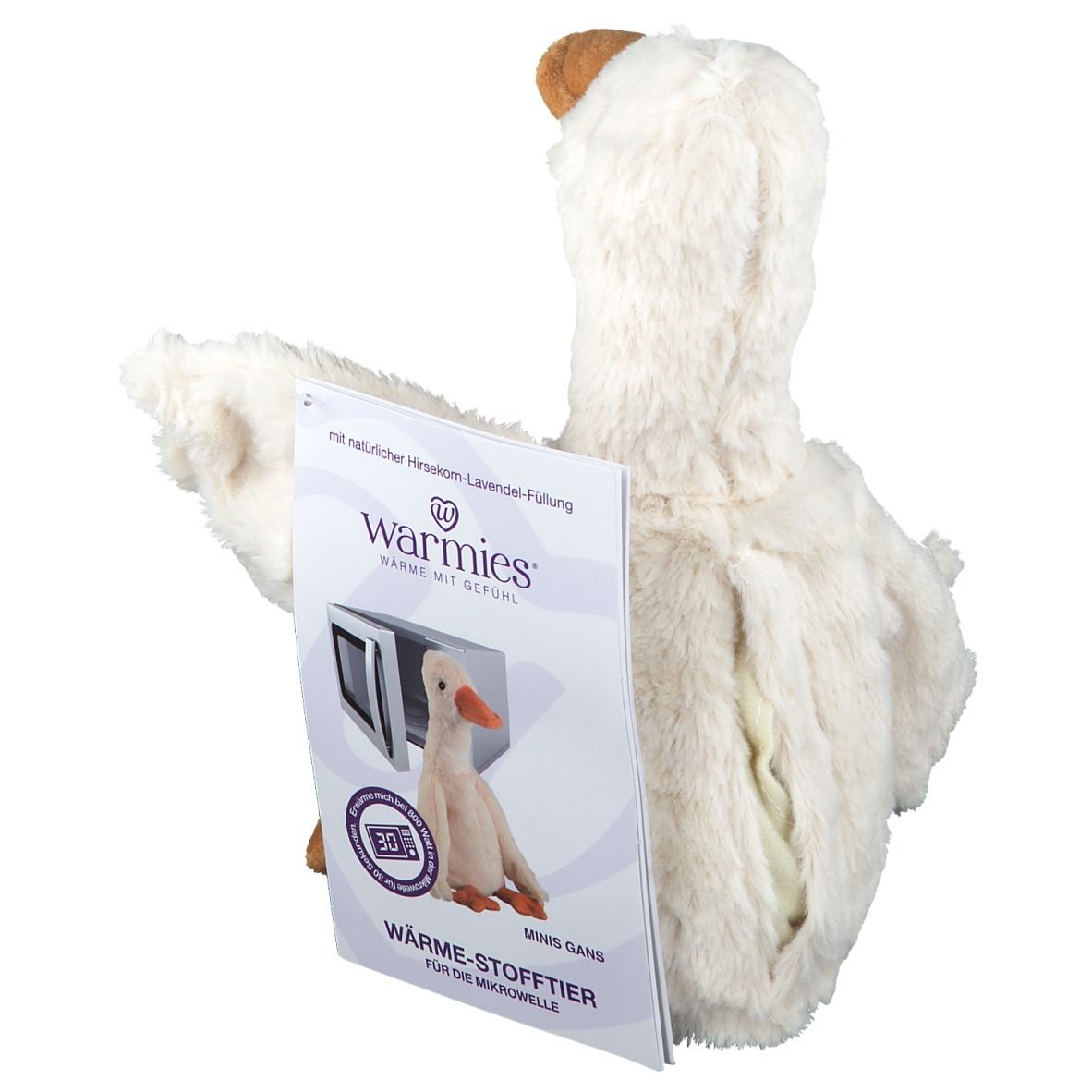 Warmies® Mini Gans Wärmestofftier 1 St - Redcare Apotheke