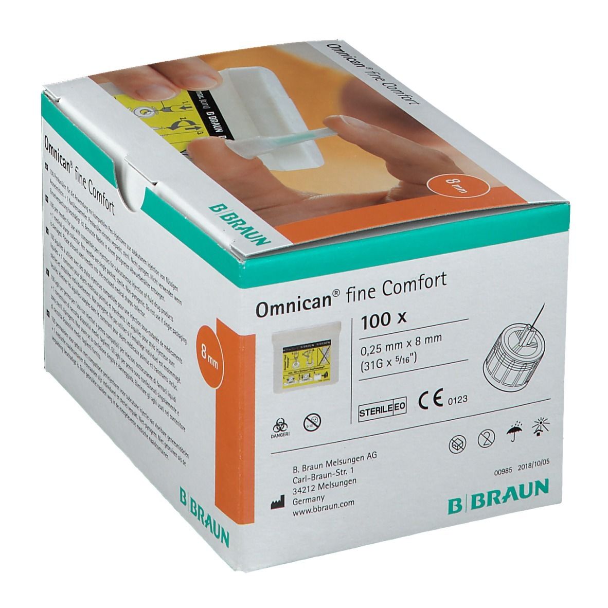 Omnican® fine Comfort (31G) 0,25 x 8 mm 1 St - Redcare Apotheke