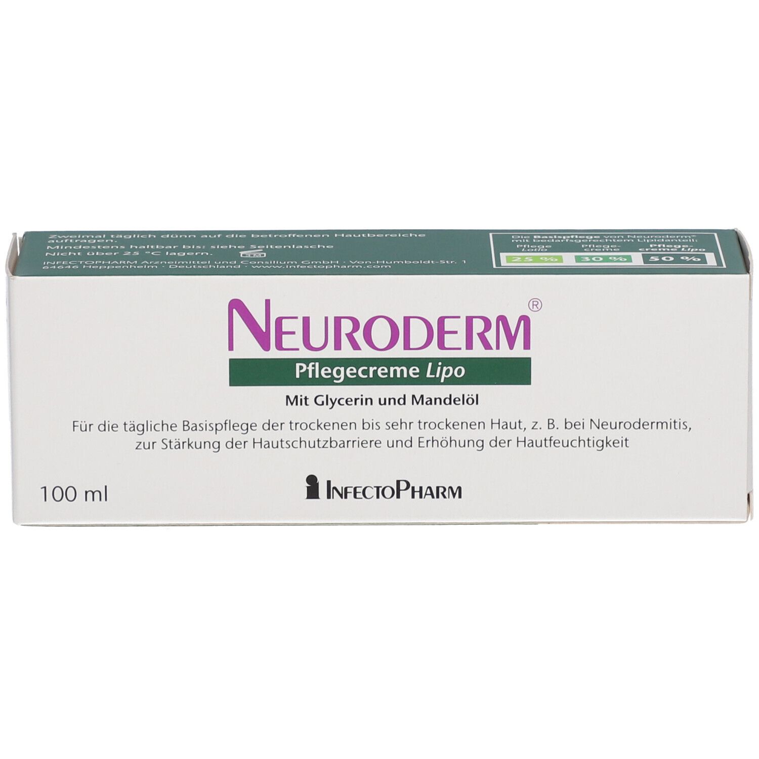 Neuroderm® Crème de soin Lipo 100 ml - Redcare Apotheke