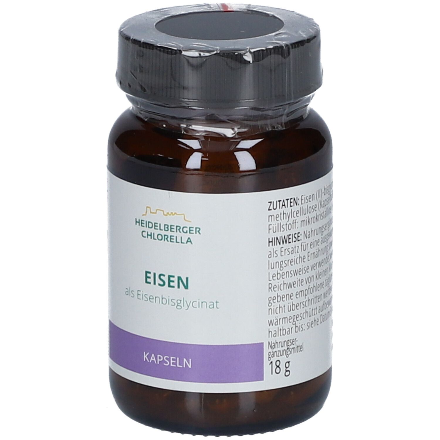 Heidelberger Chlorella® FER COMME BIS-glycinate de fer gélules 90 pc(s ...