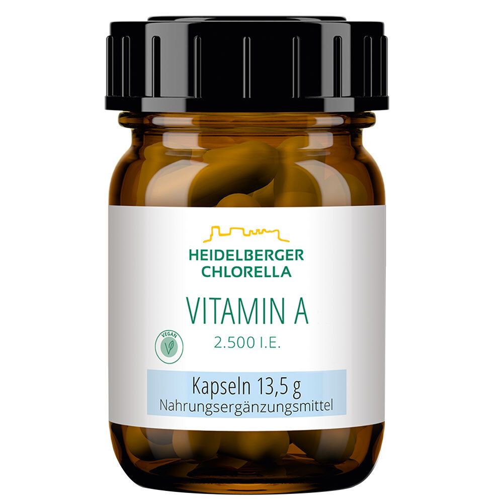 HEIDELBERGER CHLORELLA VITAMINE A 2500 I.E. 90 pc(s) - Redcare Apotheke