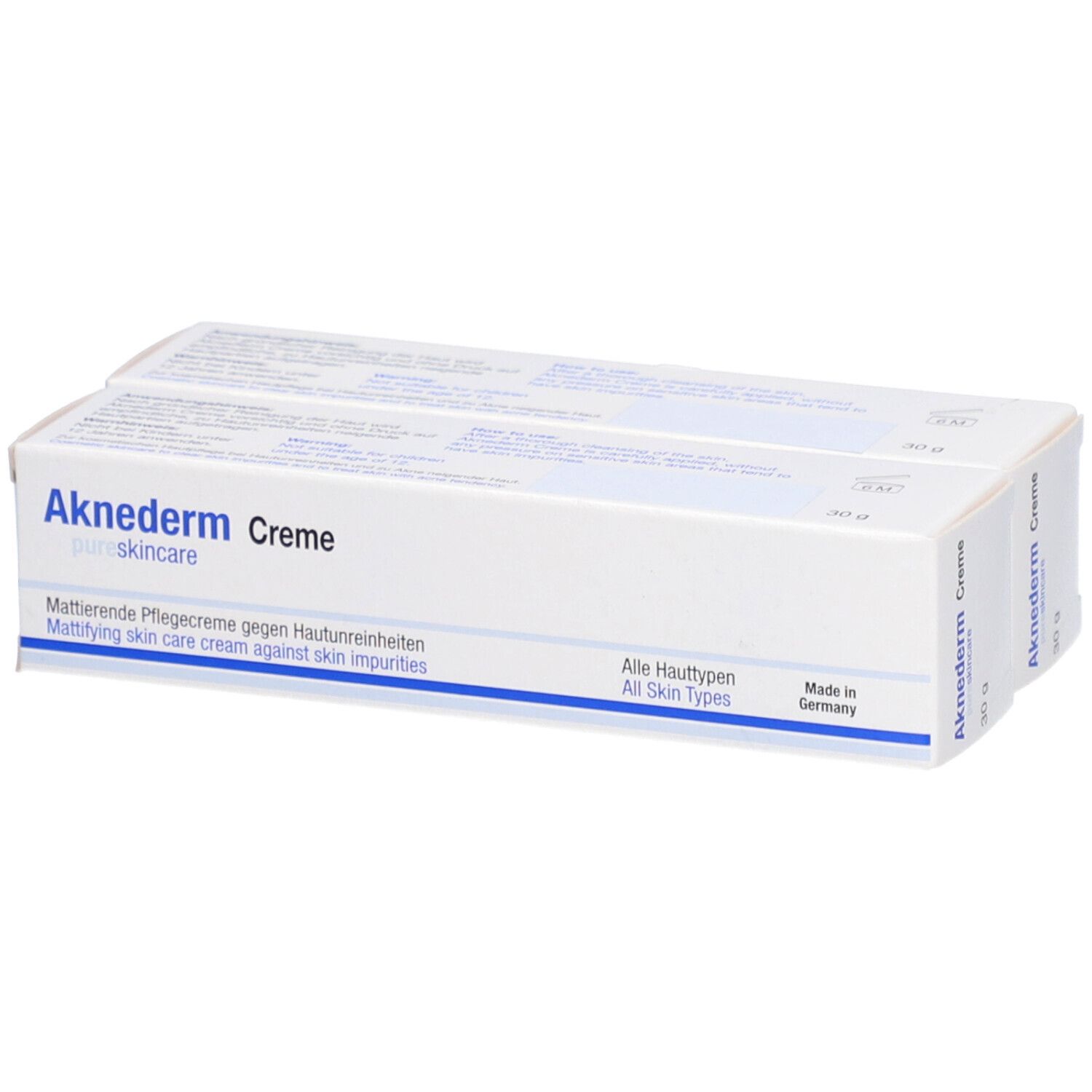Aknederm® Creme 2x30 g - Redcare Apotheke