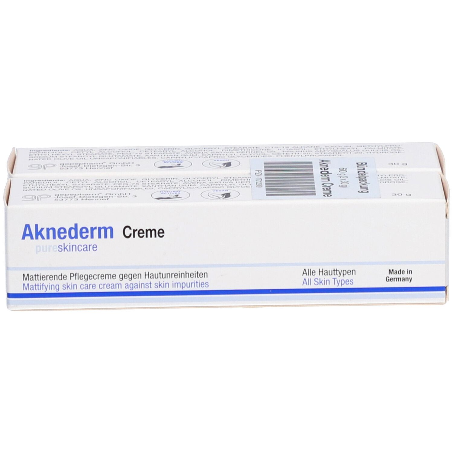 Aknederm® Creme 2x30 g - Redcare Apotheke
