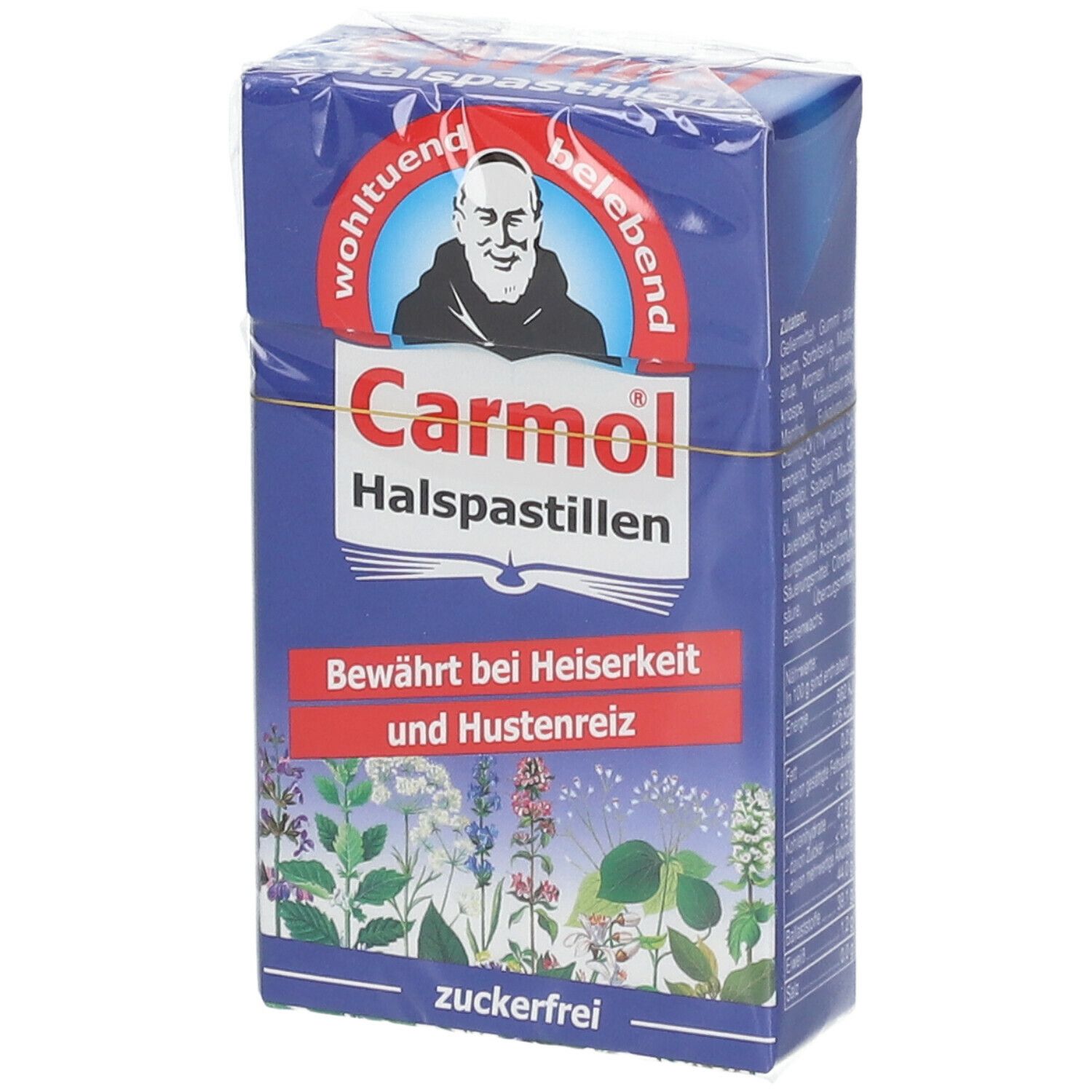 Carmol Halspastillen zuckerfrei 45 g - Redcare Apotheke