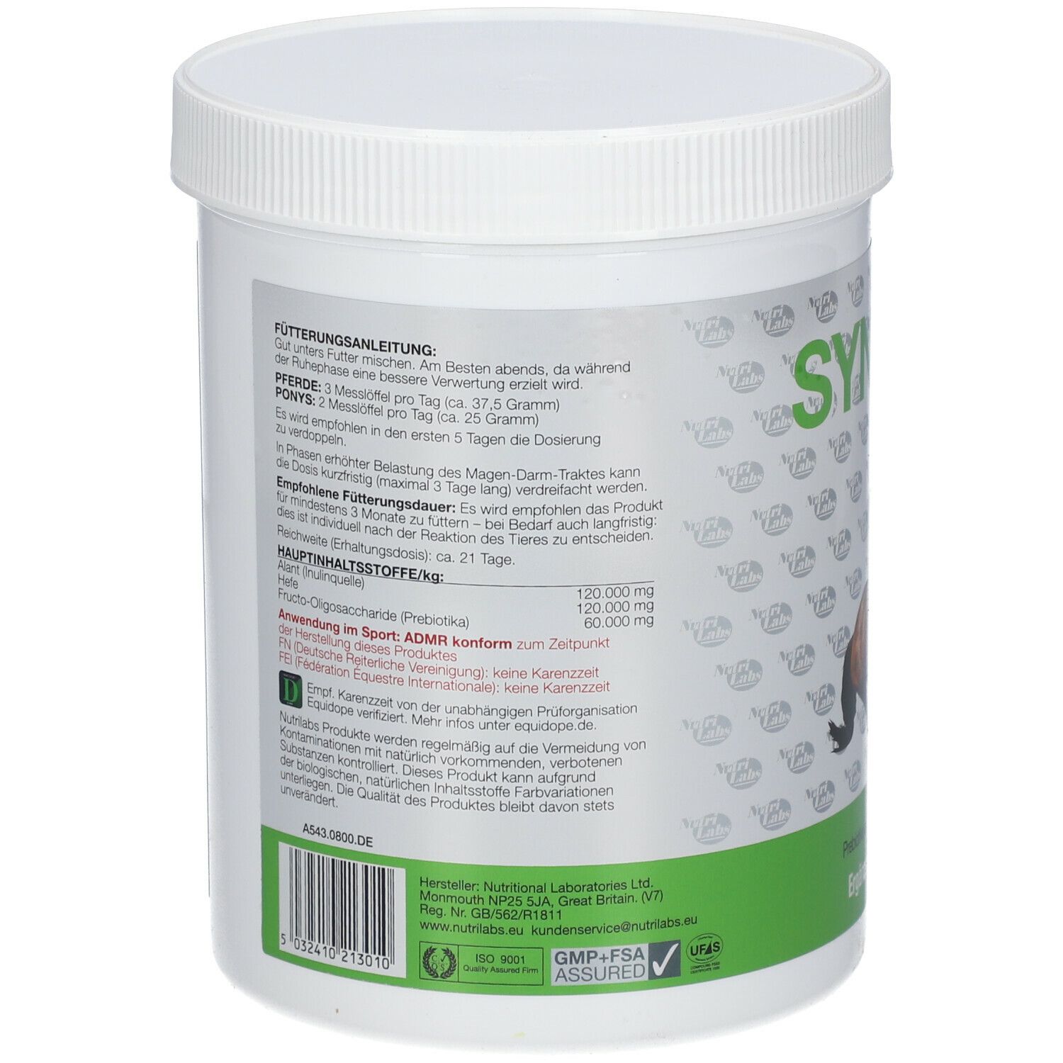 Nutrilabs Synbiotix 800 g - Redcare Apotheke