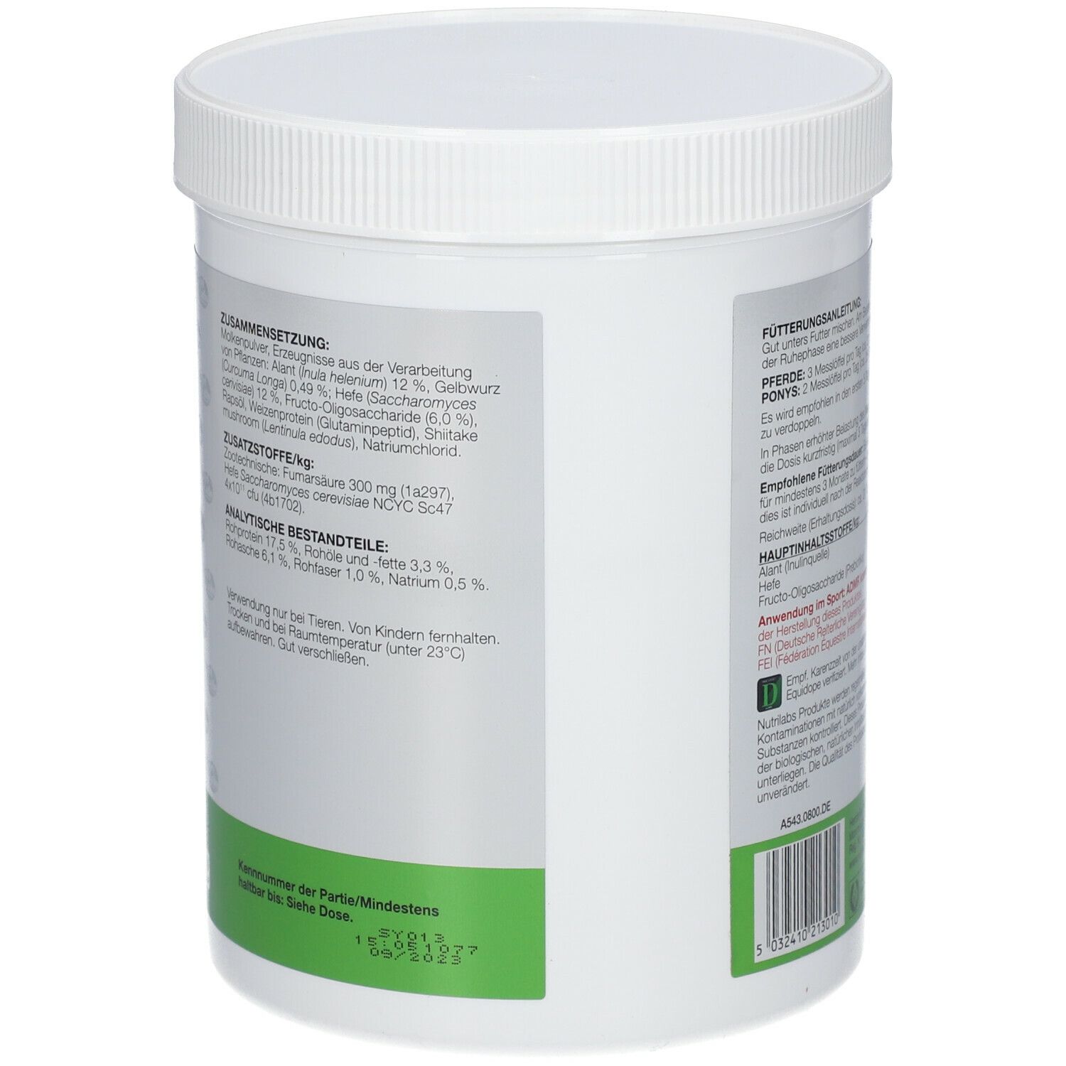 Nutrilabs Synbiotix 800 g - Redcare Apotheke
