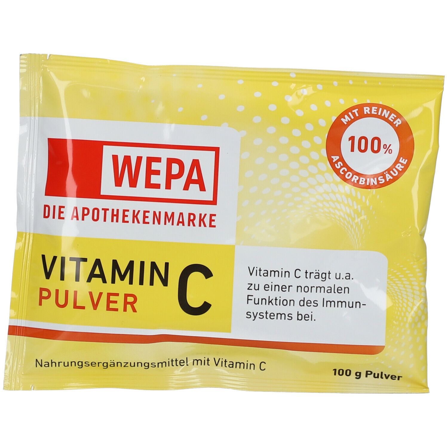 WEPA VITAMINE C Sachet de recharge 100 g - Redcare Apotheke