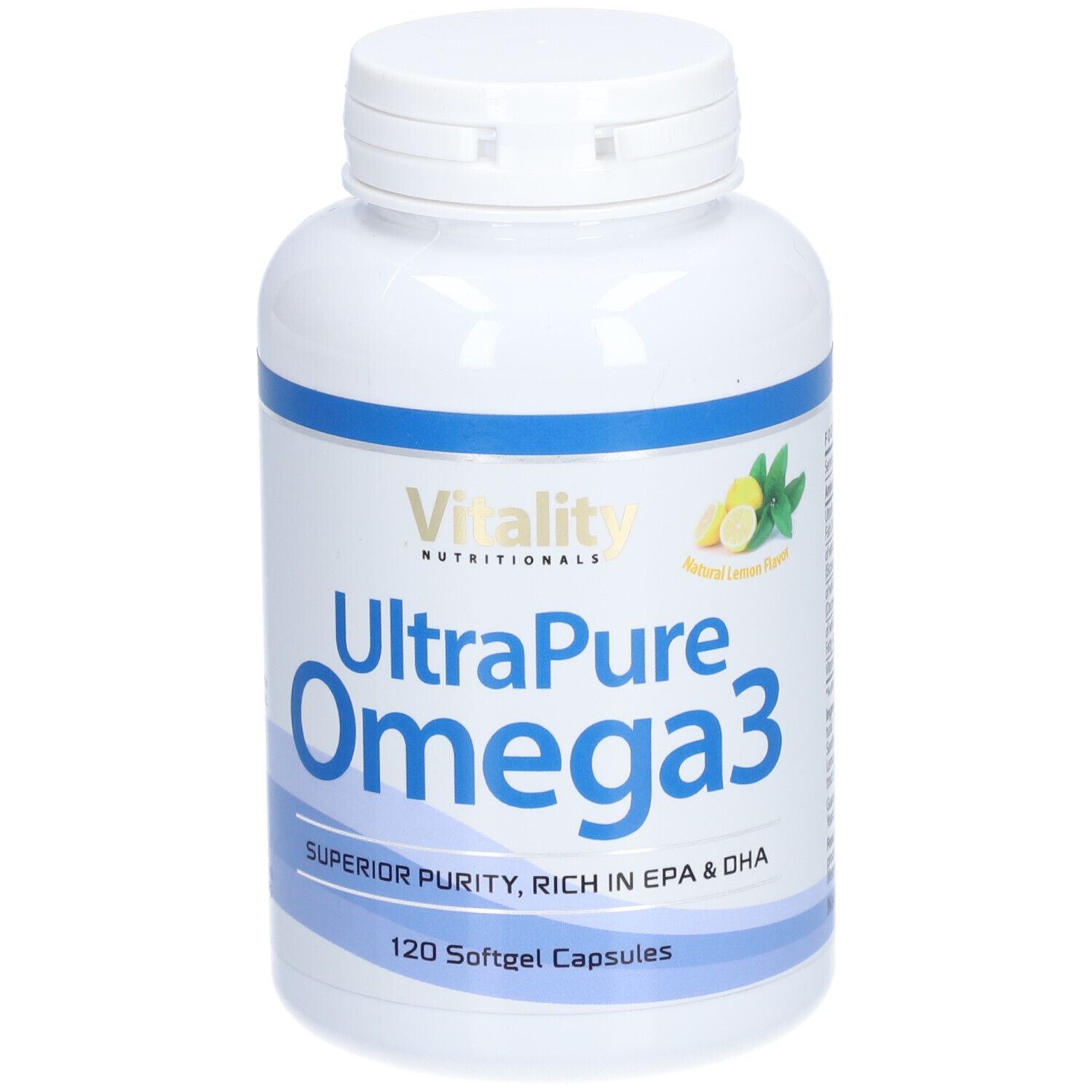 VITALITY UltraPure Oméga 3 120 pc(s) - Redcare Apotheke
