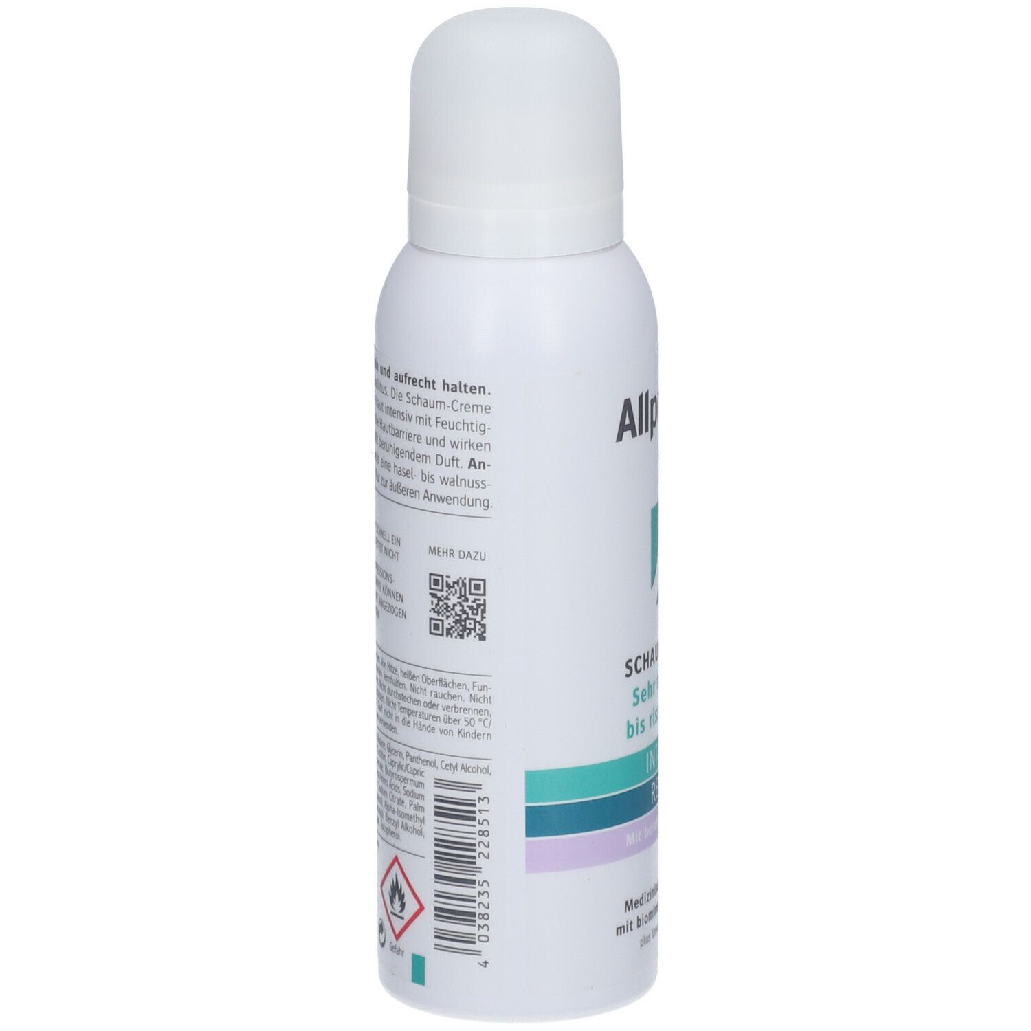 Allpresan diabetic INTENSIV + REPAIR Schaum-Creme mit Urea 125 ml ...