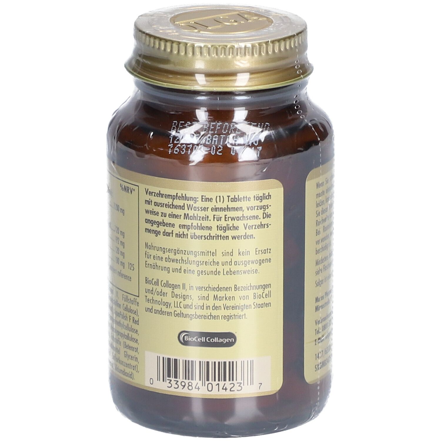 SOLGAR Complexe Collagène - Acide hyaluronique 30 pc(s) - Redcare Apotheke