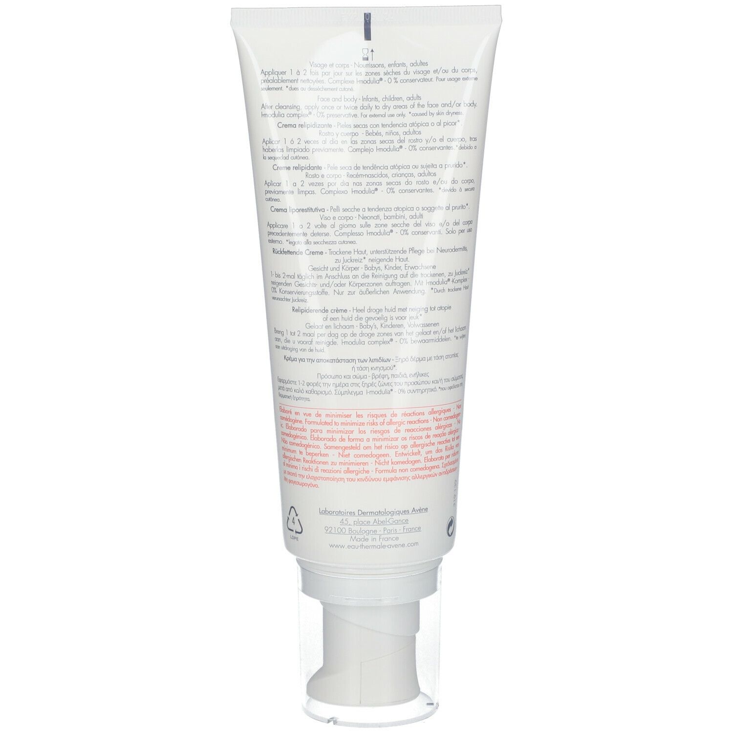 Avene XeraCalm A.D Lipid-Rückfettungscreme 200 ml - Redcare Apotheke