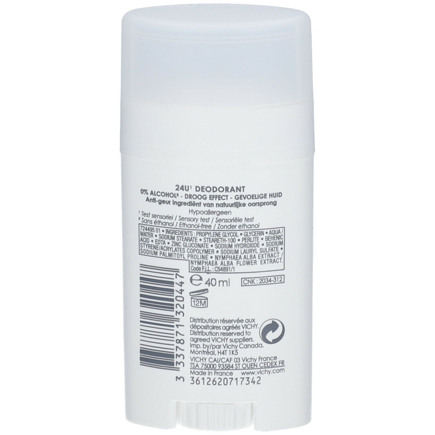 VICHY Deodorant ohne Aluminiumsalze empfindliche Haut 40 ml - Redcare ...
