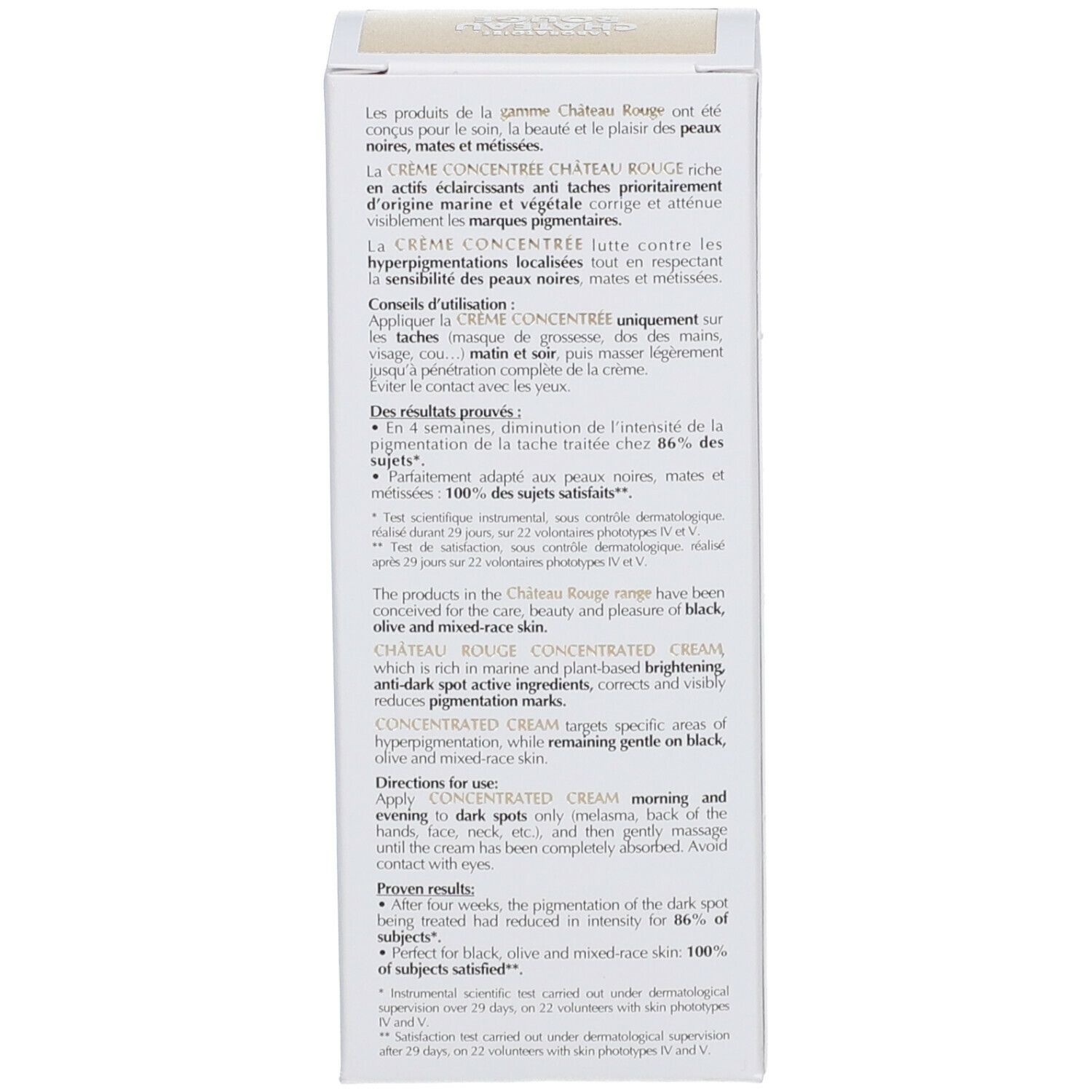 Château Rouge Crème Concentrée Anti-Tâche 50 ml - Redcare Apotheke