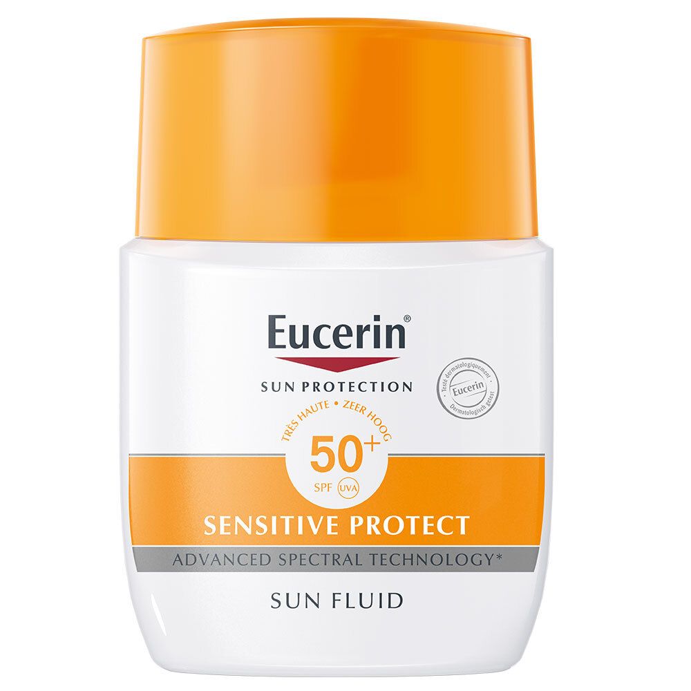 Eucerin® Sun Fluid 50+ - Normal bis Mischhaut 50 ml - Redcare Apotheke