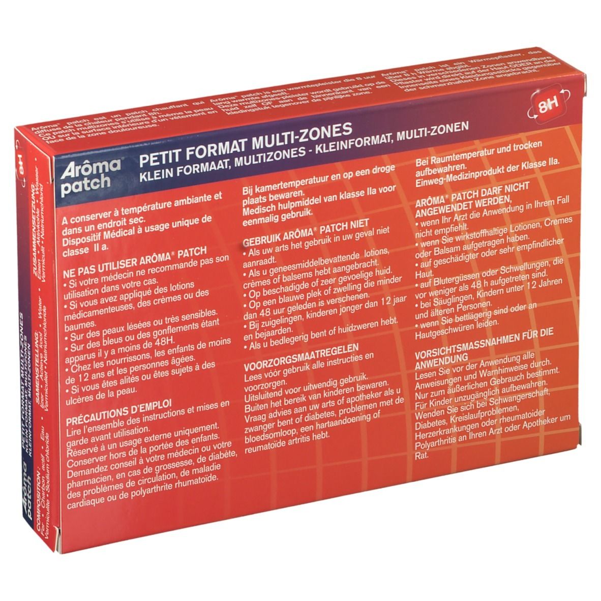 Arôma Patch Multi - Zones Wärmepflaster 3 St - Redcare Apotheke