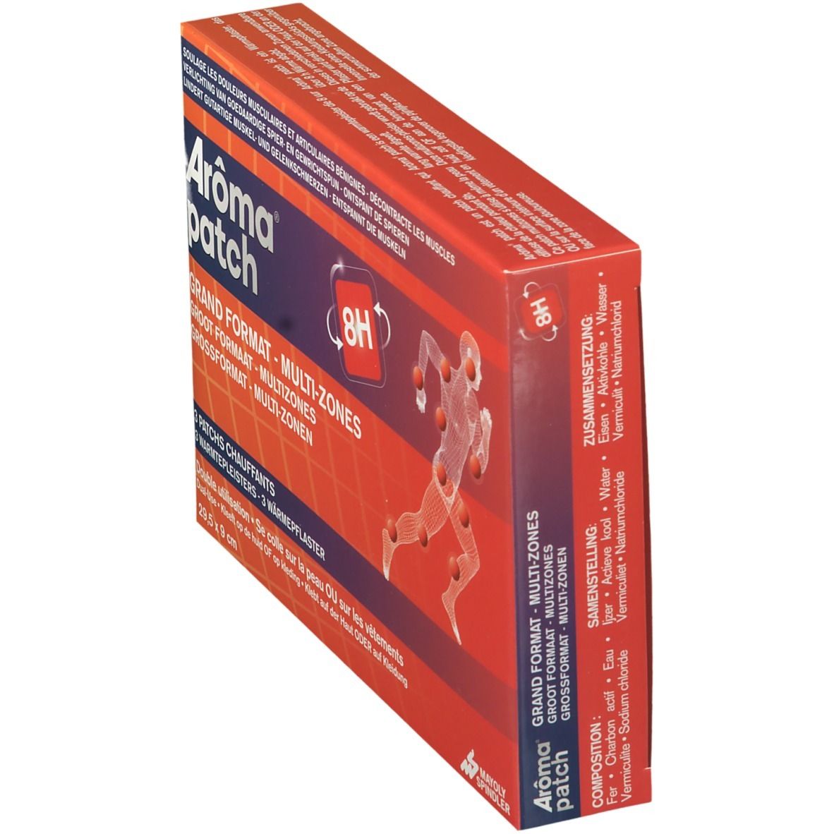 Arôma Patch Multi - Zones Wärmepflaster 3 St - Redcare Apotheke