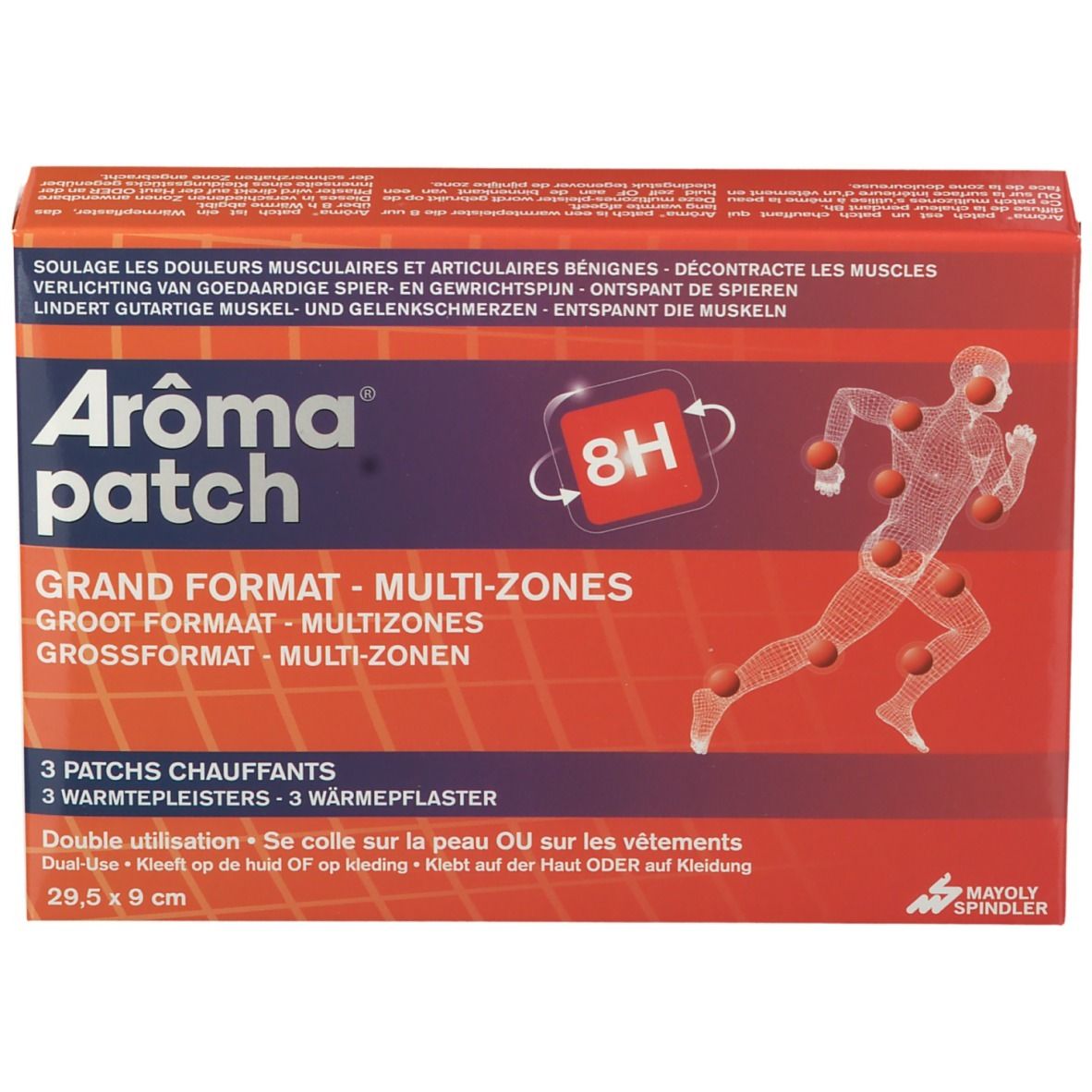 Arôma Patch Multi - Zones Wärmepflaster 3 St - Redcare Apotheke