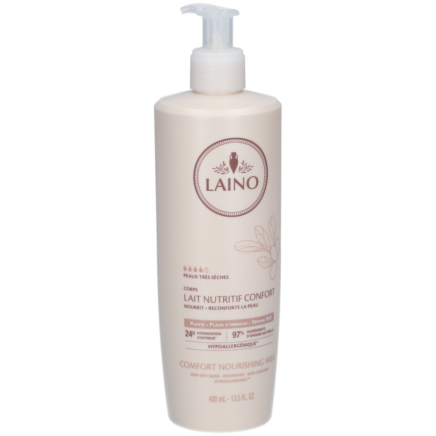 Laino Comfort Nourishing Milk 400 ml - Redcare Apotheke