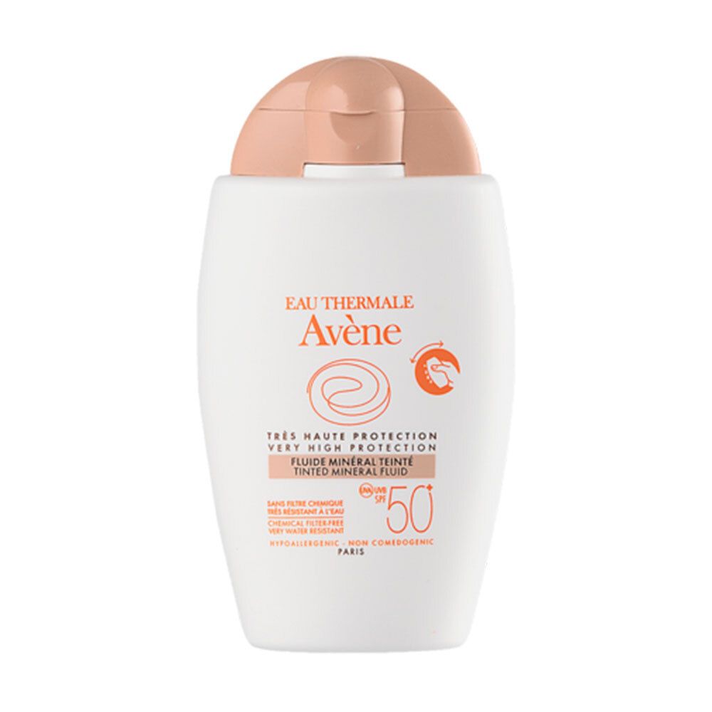 Avène Fluide Minéral Teinté Très Haute Protection SPF50+ 40 ml ...