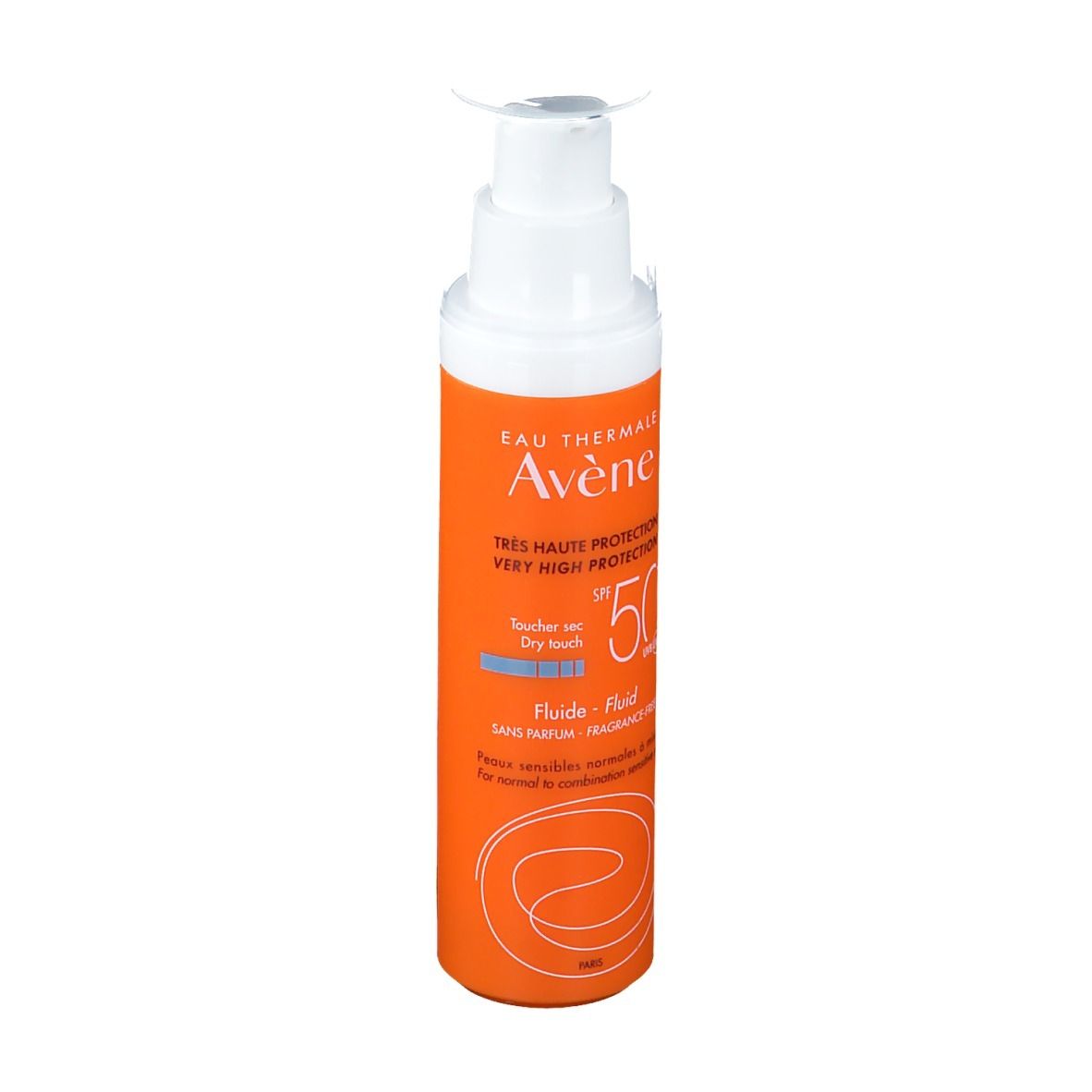 Avène Très Haute Protection Fluide Sans Parfum SPF 50+ 50 ml - Redcare ...