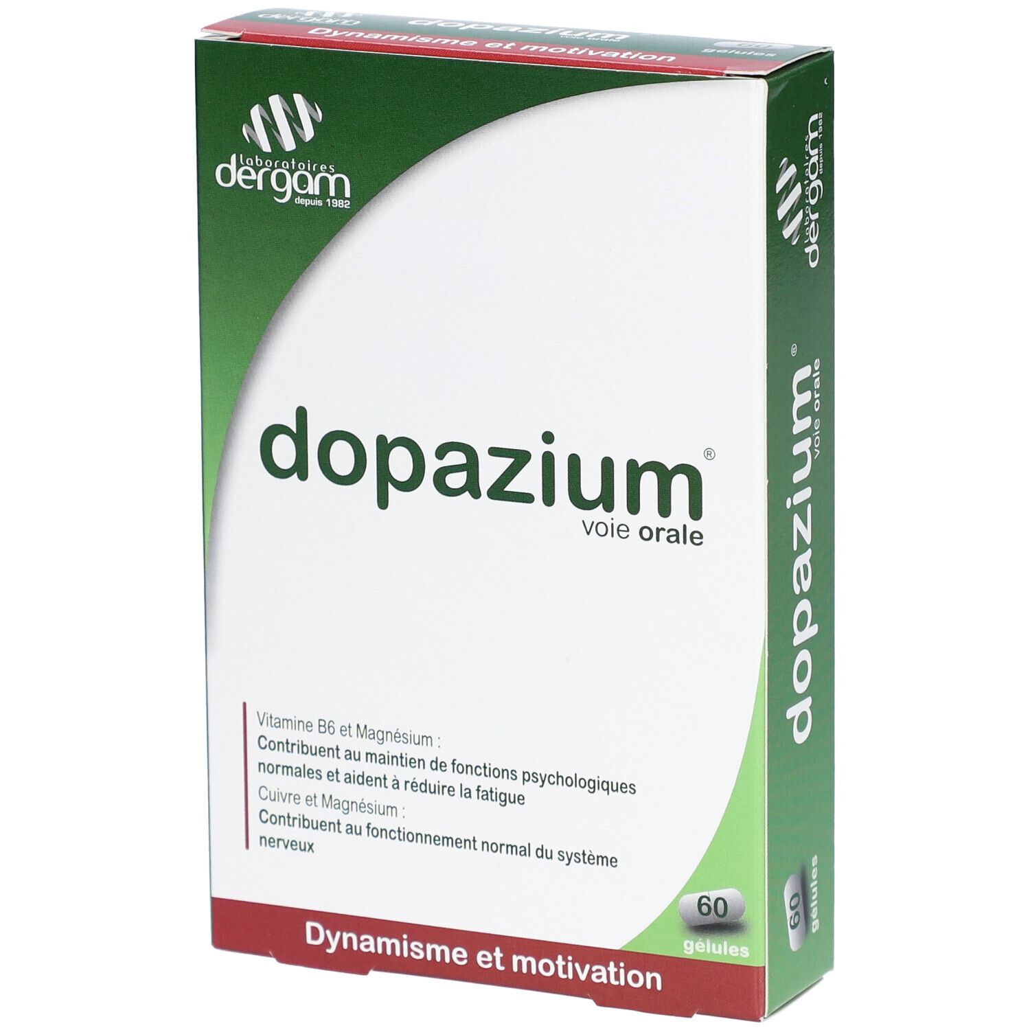 Dopazium, Capsule, complément alimentaire à base de L-tyrosine et de L ...
