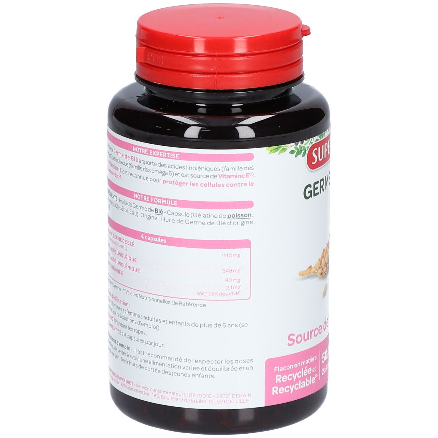 SUPER DIET Weizenkeime 200 St - Redcare Apotheke