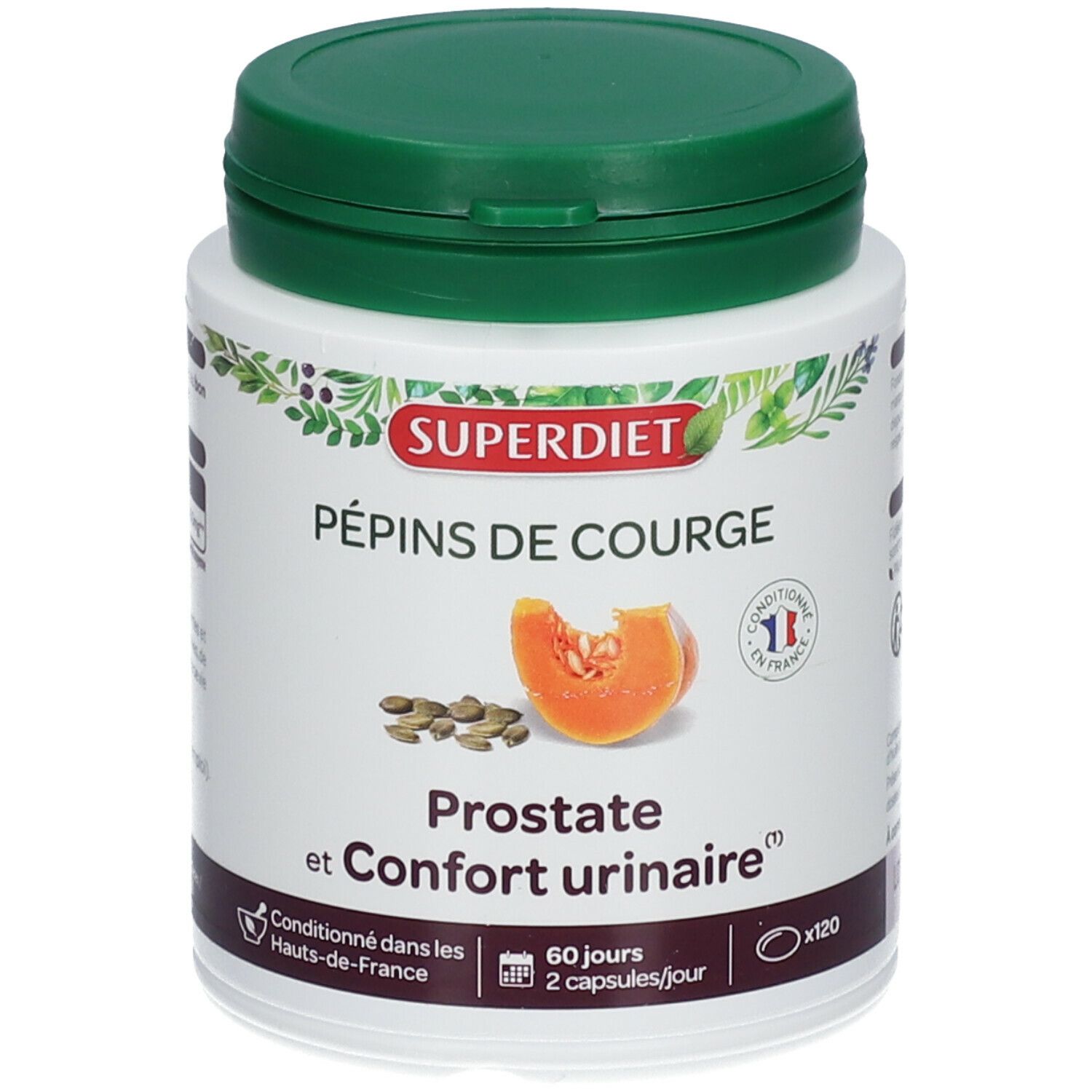 SUPERDIET Bio Kürbiskernöl 120 St - Redcare Apotheke