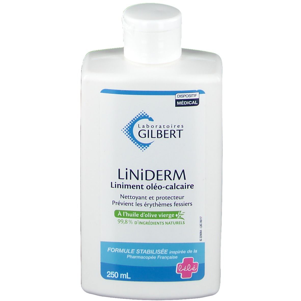 Gilbert Liniderm Bébé Liniment Oléo-calcaire à l'huile d'olive vierge ...