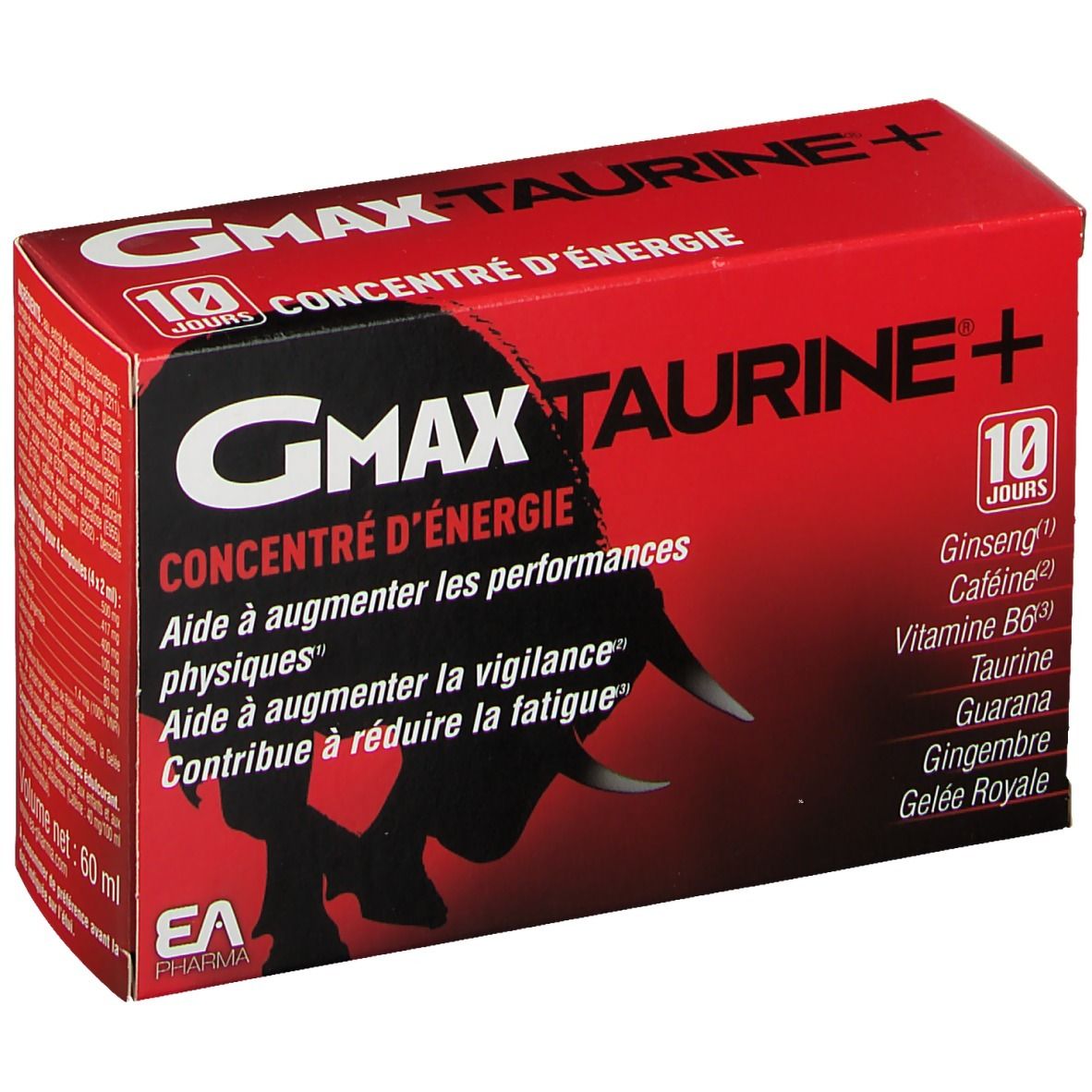 Gmax Taurin+ 30x2 ml - Redcare Apotheke