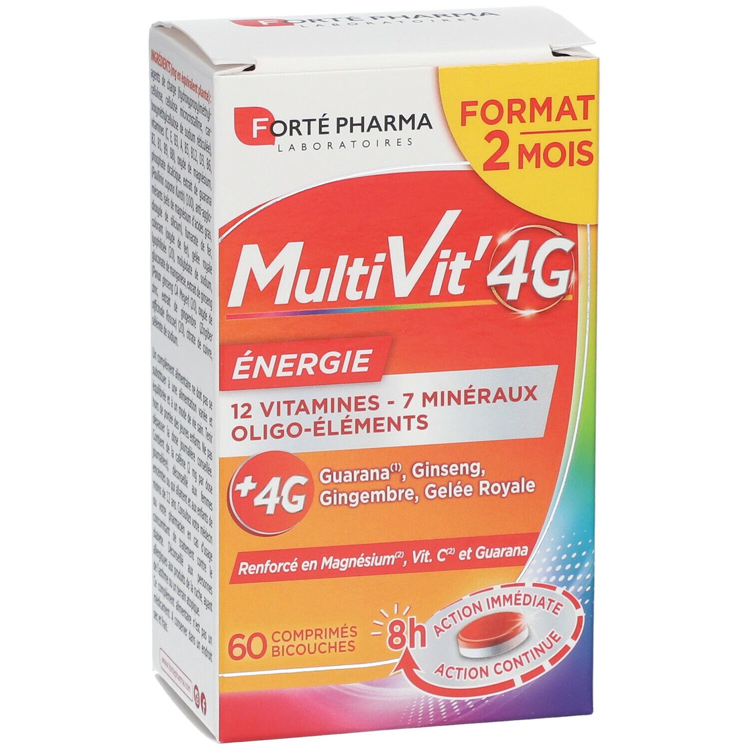 Forté Pharma MultiVit'4G Energie 60 St - Redcare Apotheke