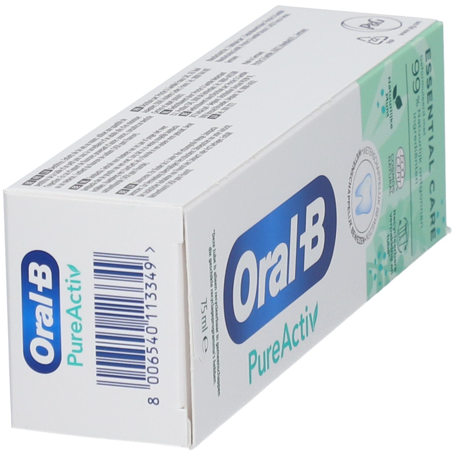 Oral-B Pure Active Essenzielle Zahnpasta 75 ml - Redcare Apotheke