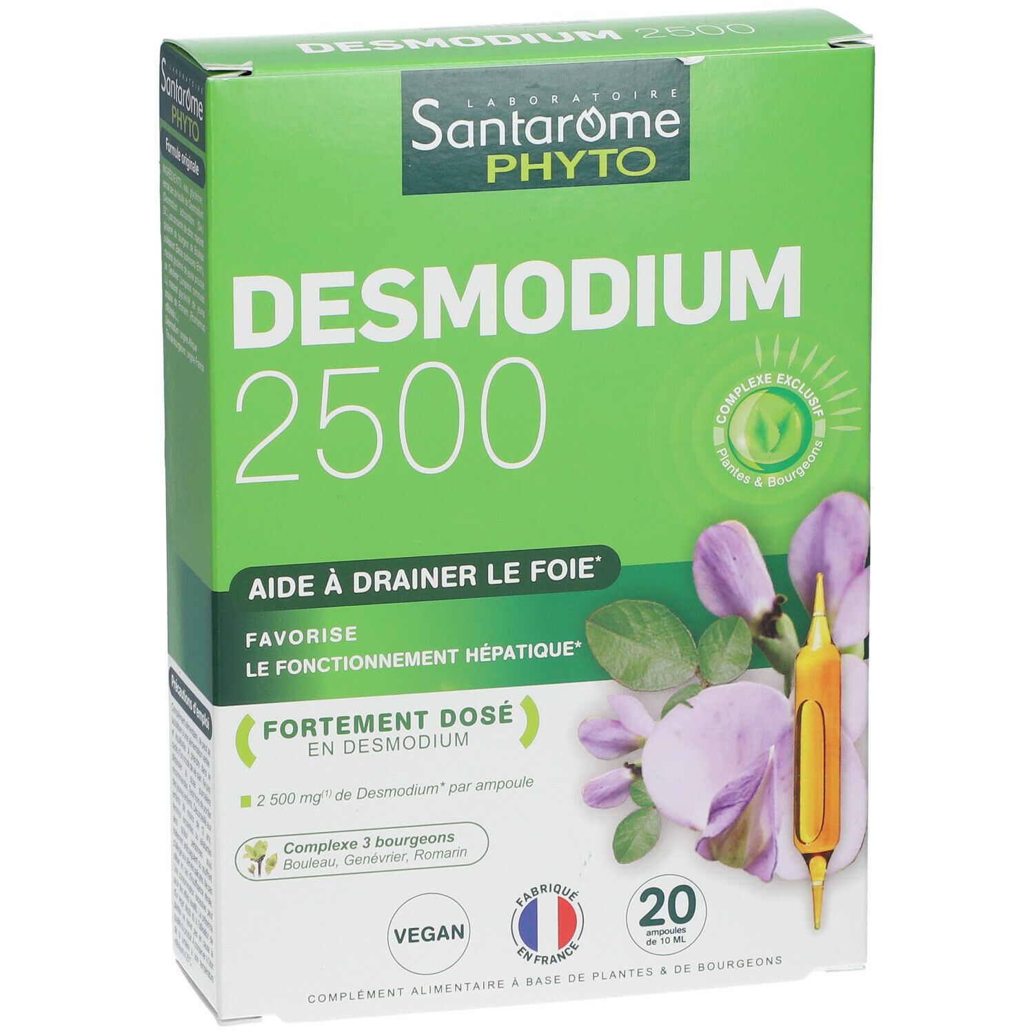 Santarome Bio Desmodium 2500 20x10 ml - Redcare Apotheke
