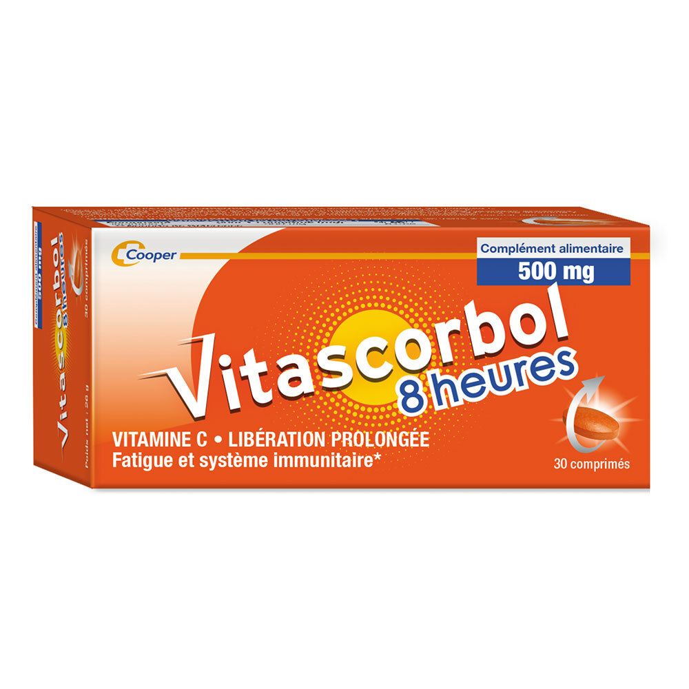 COOPER Vitascorbol 8 heures 500 mg 30 St - Redcare Apotheke
