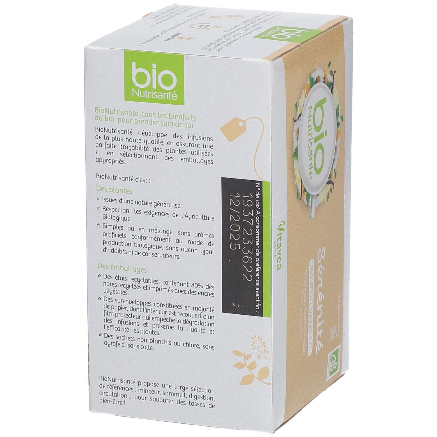 bio Nutrisanté SAVEUR VANILLE 20 St - Redcare Apotheke