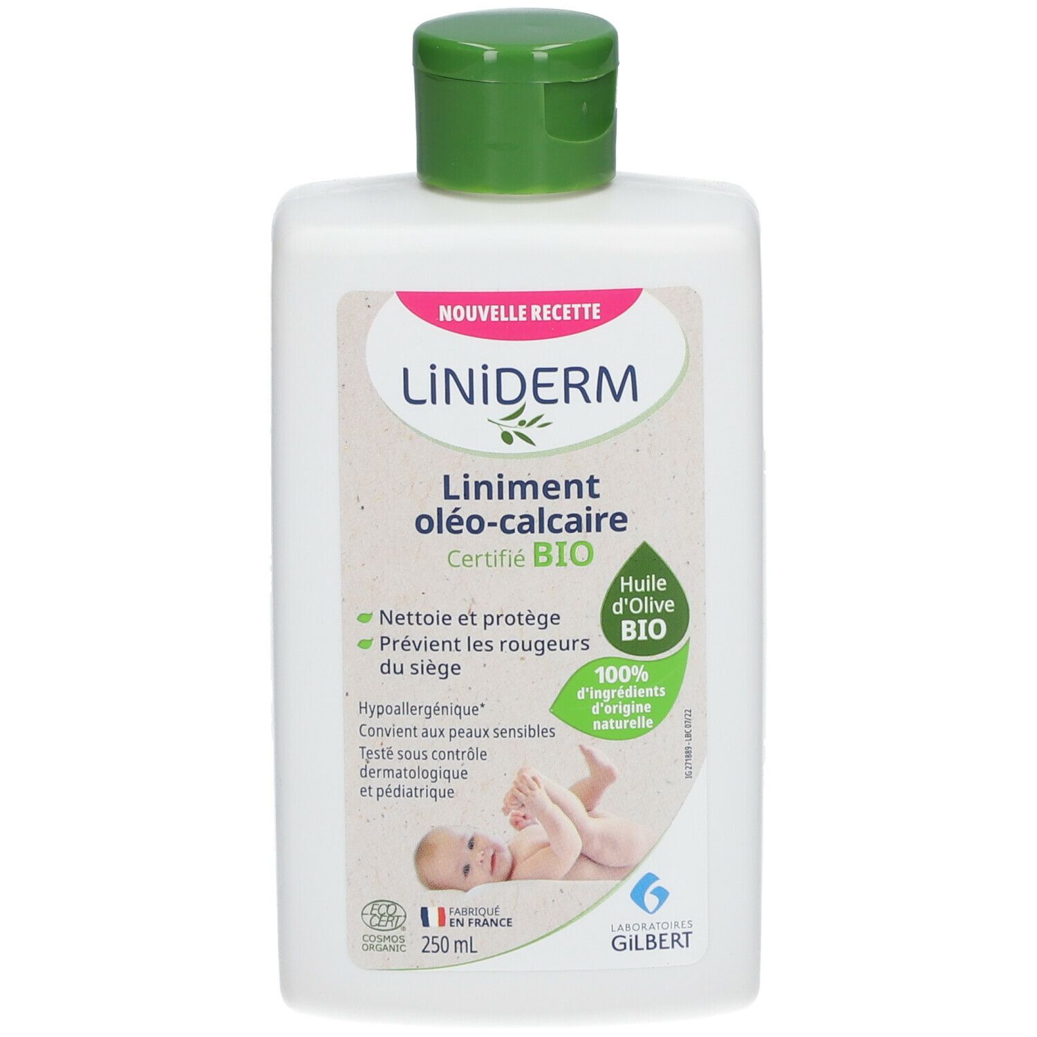 Gilbert LiNiDERM Bébé Liniment Oléo-calcaire BIO 250 ml - Redcare Apotheke