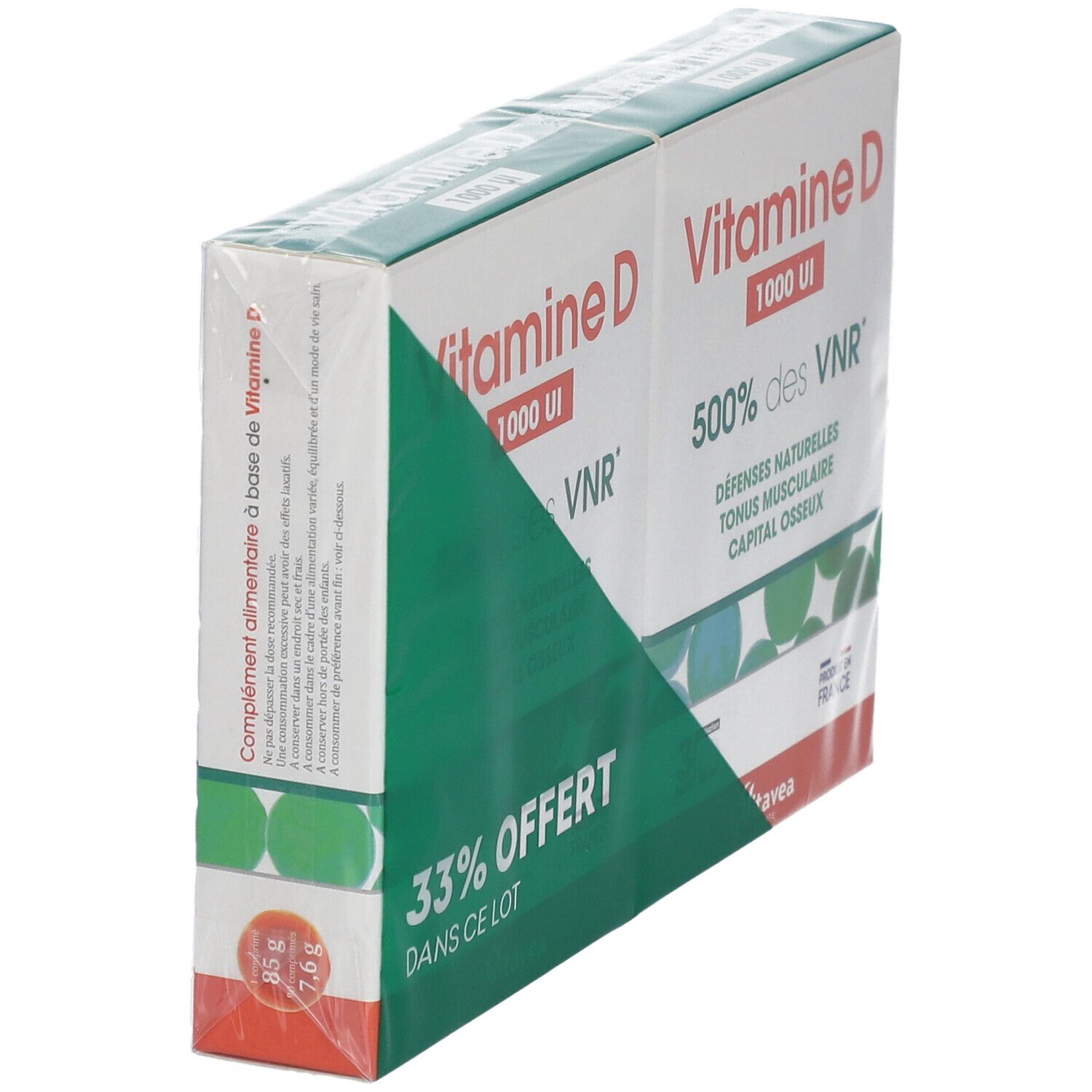 VITAVEA Vitamin D 1000 UI 90x2 St - Redcare Apotheke