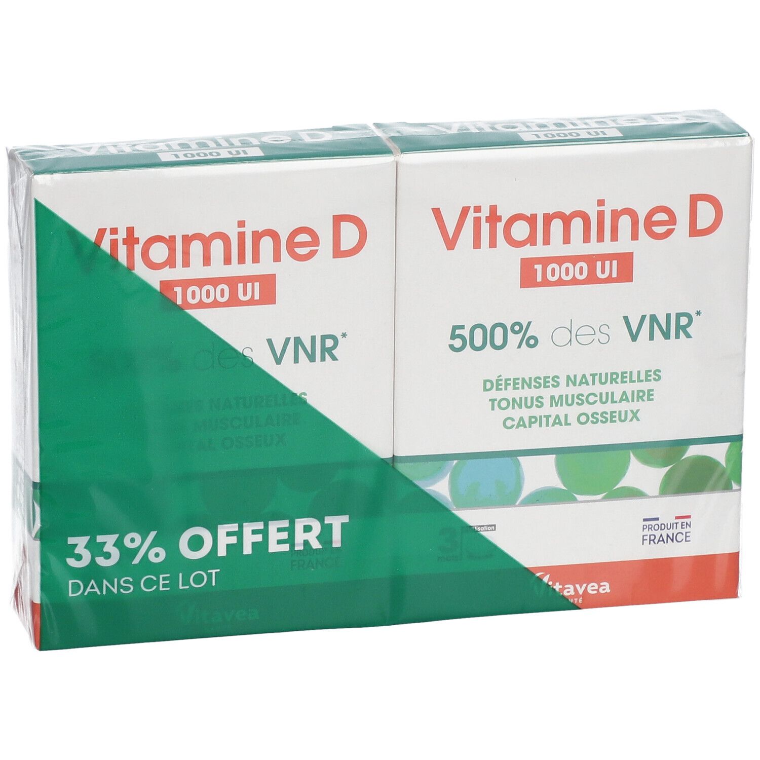 VITAVEA Vitamin D 1000 UI 90x2 St - Redcare Apotheke