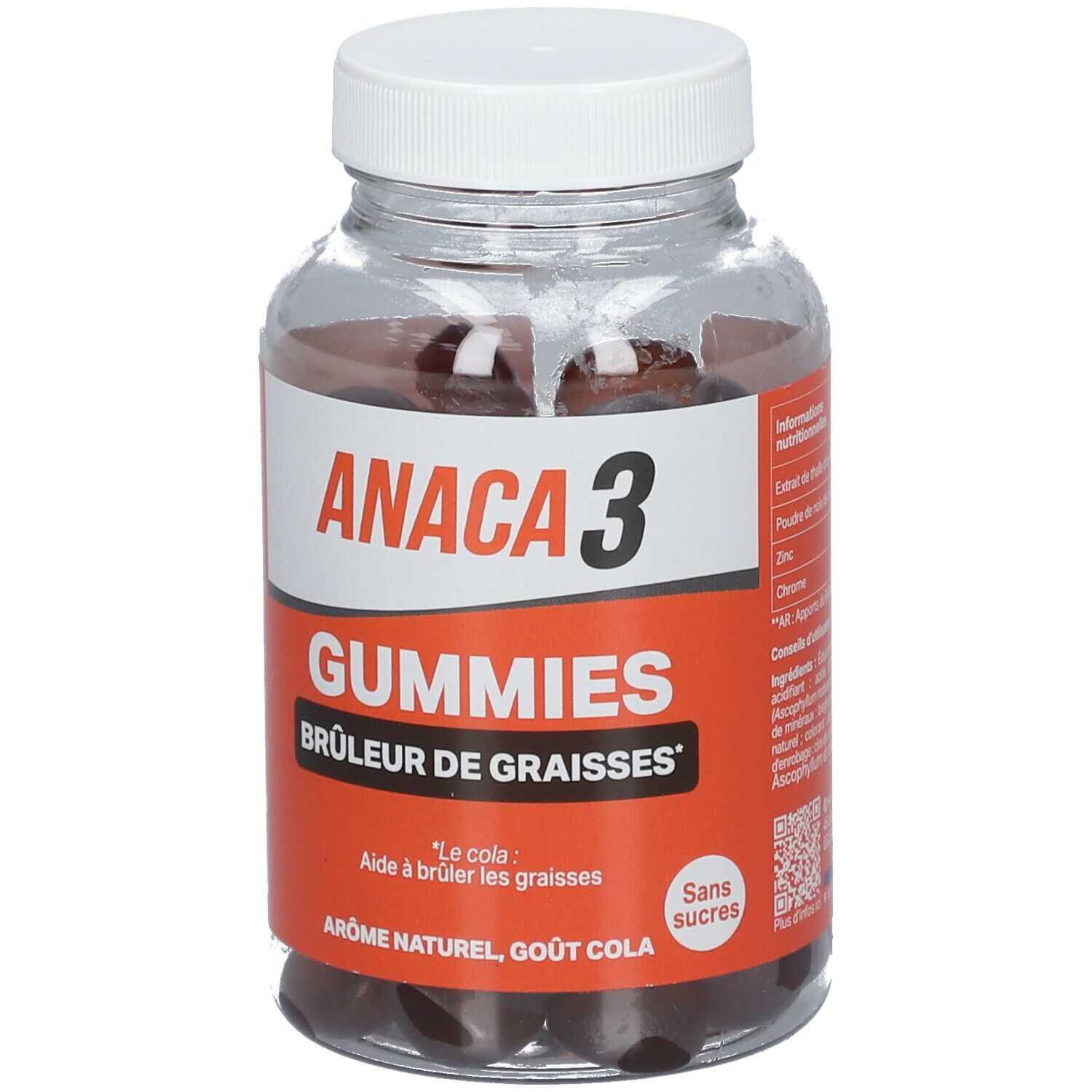ANACA 3 Gummidrops Brûleur de Graisses 60 St - Redcare Apotheke