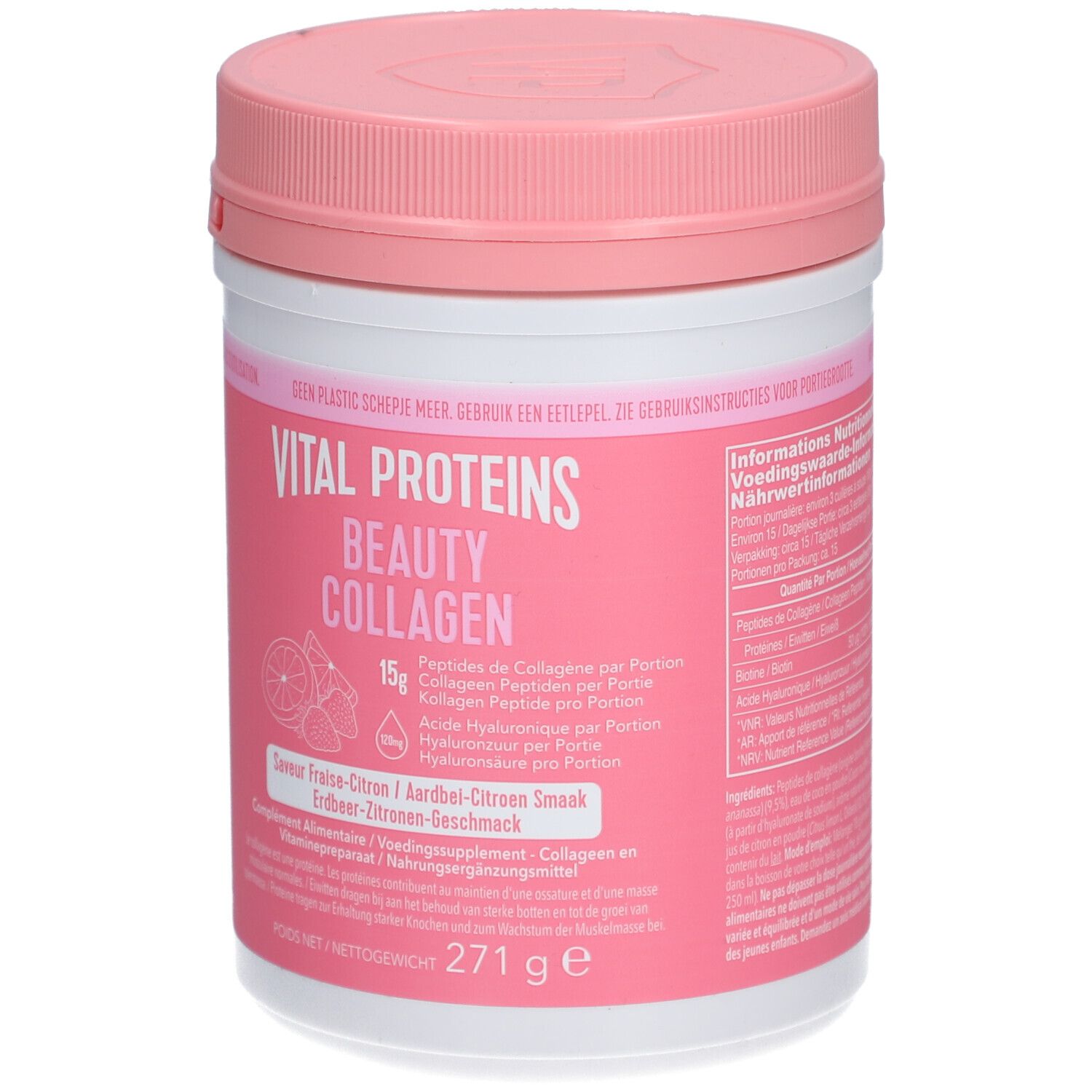 VITAL PROTEINS Beauty Collagen Erdbeere und Zitrone 271 g - Redcare ...