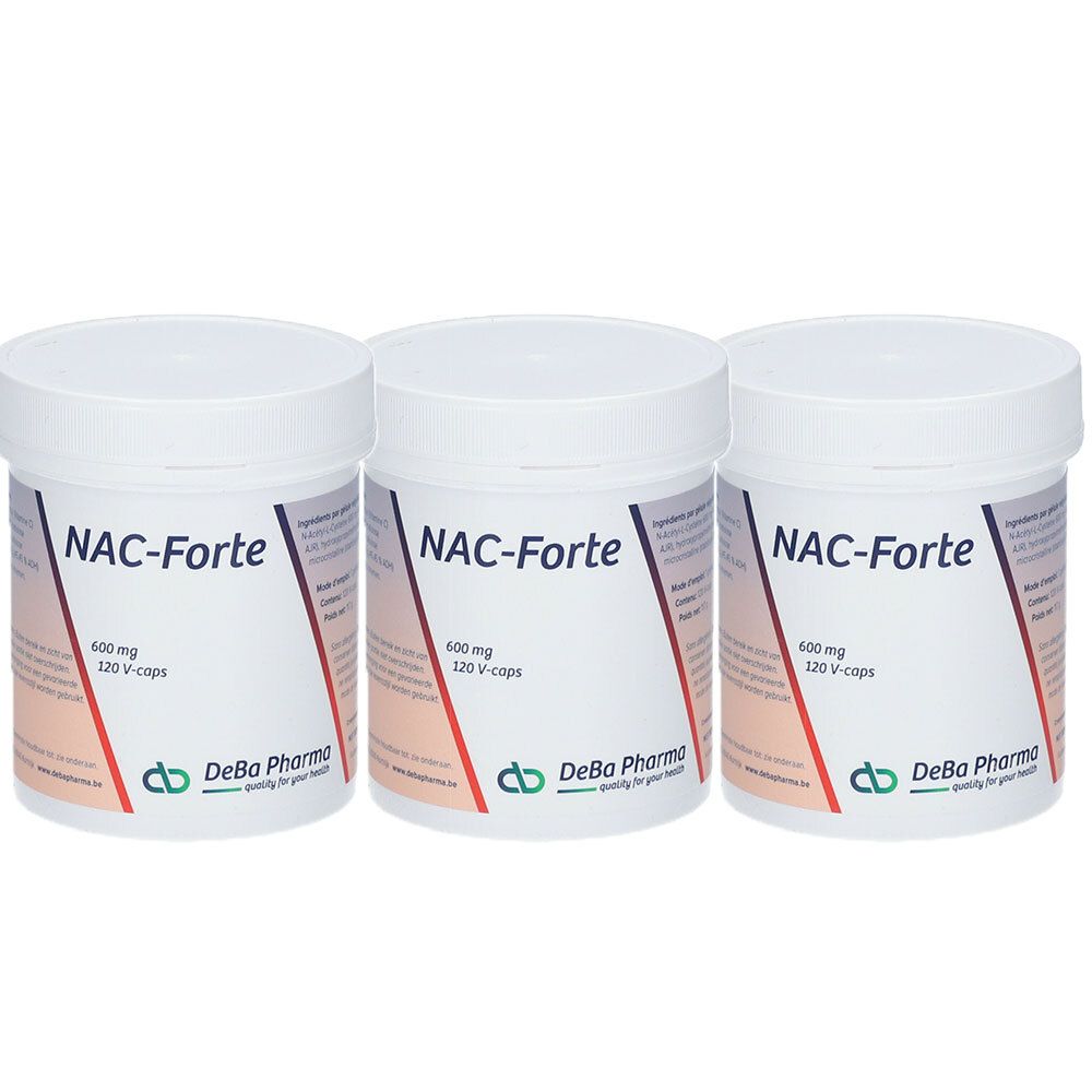 DeBa NAC-forte 3x120 St - Redcare Apotheke